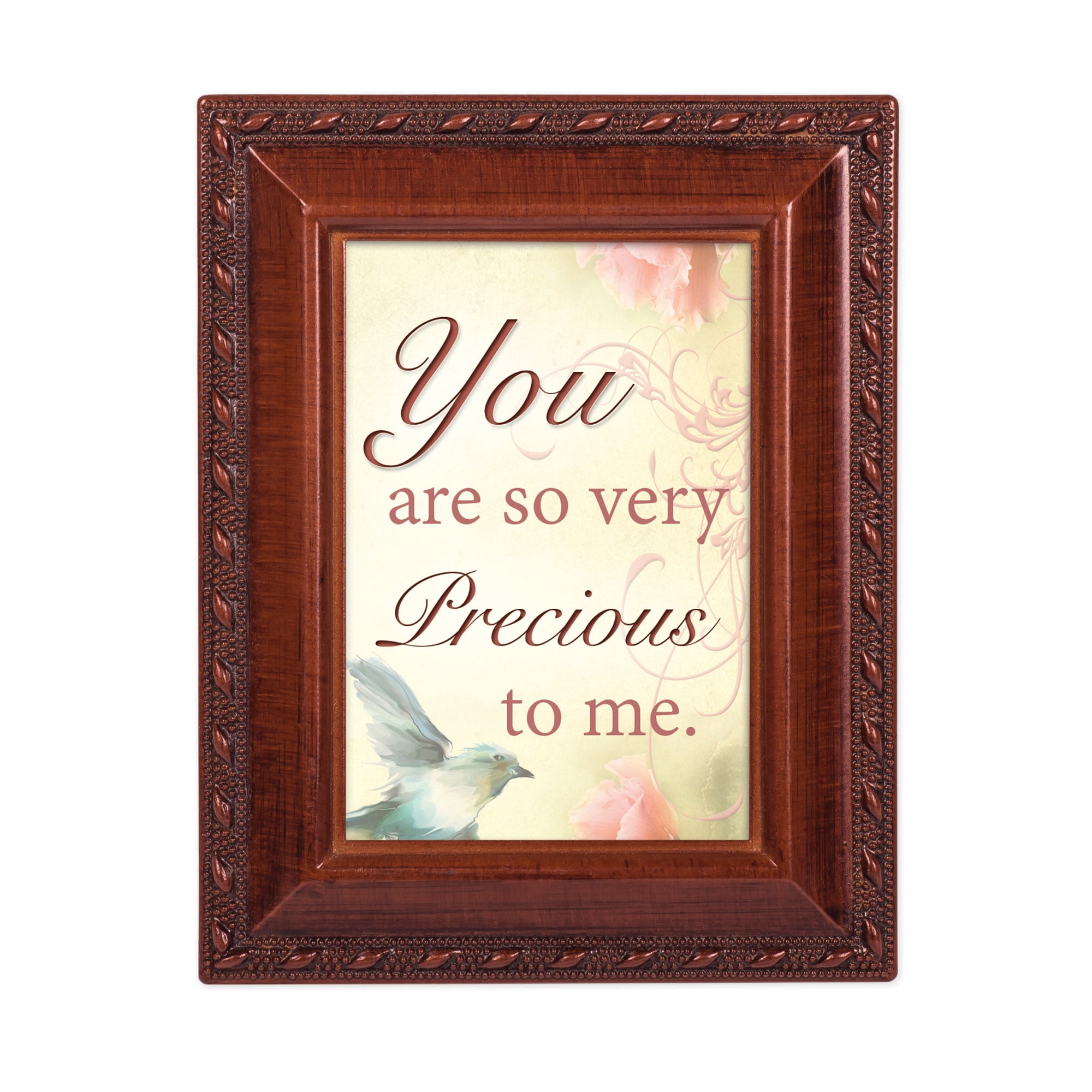 Cottage Garden - You are Very Precious to Me 2 x 3 Woodgrain Finish ...