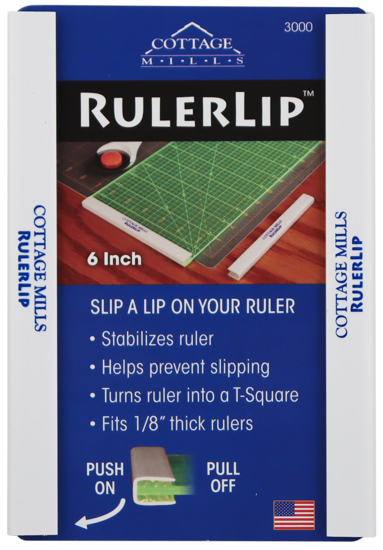 Cottage Mills Ruler Lip 6" 2/Pkg- - Walmart.com