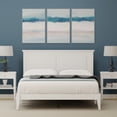 Cottage Style Solid Wood Platform Bed in Queen - Gloss White - Walmart.com