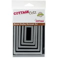 CottageCutz Nested Dies 5/Pkg-Scallop Rectangle - Walmart.com