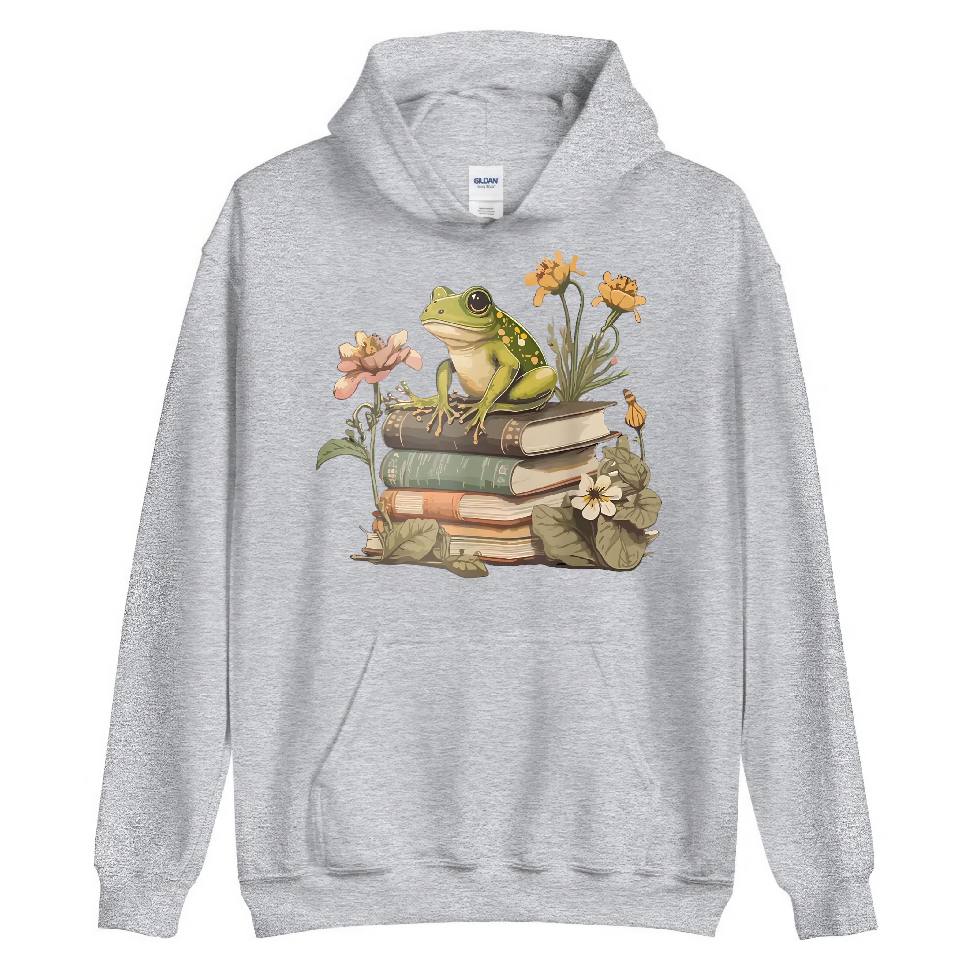Cottagecore Aesthetic Frog Graphic T-shirt - Nature Lover, Cute, Cozy ...