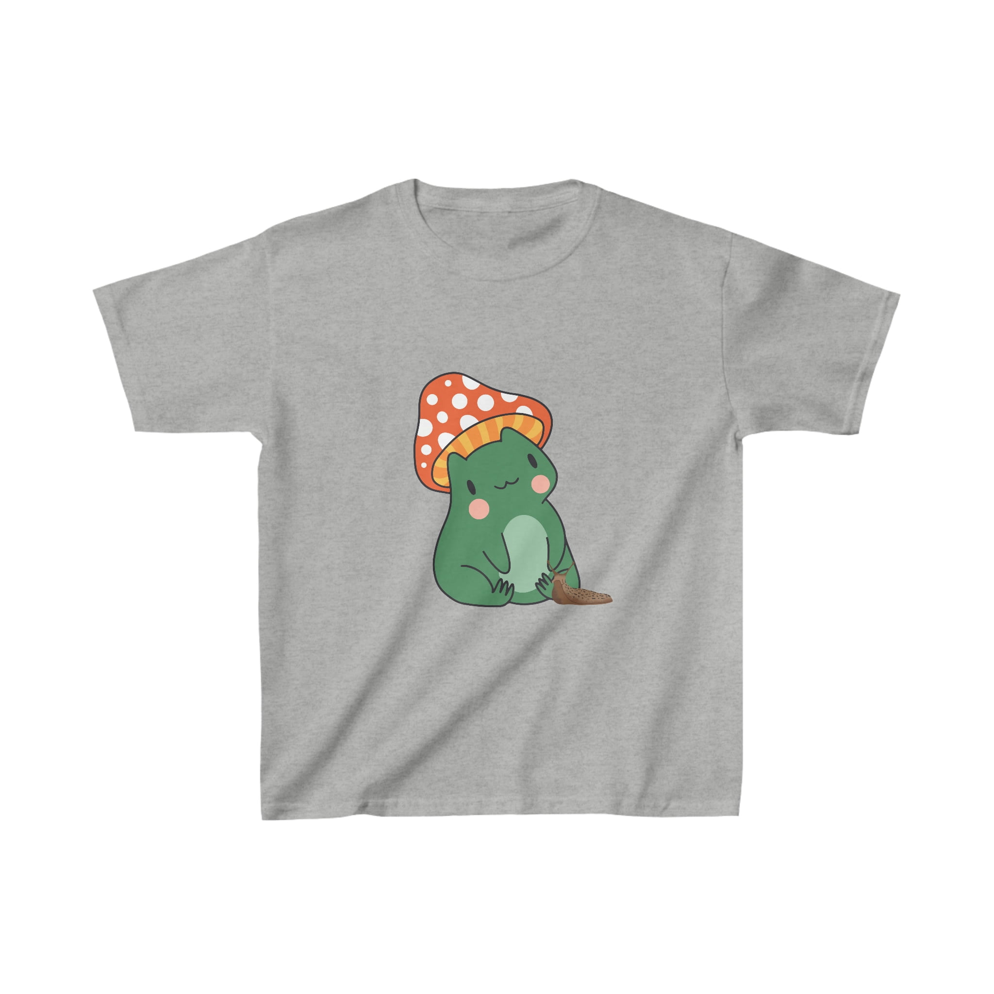 Cottagecore Aesthetic Frog Slug Cute Vintage Kids T-Shirt - Walmart.com