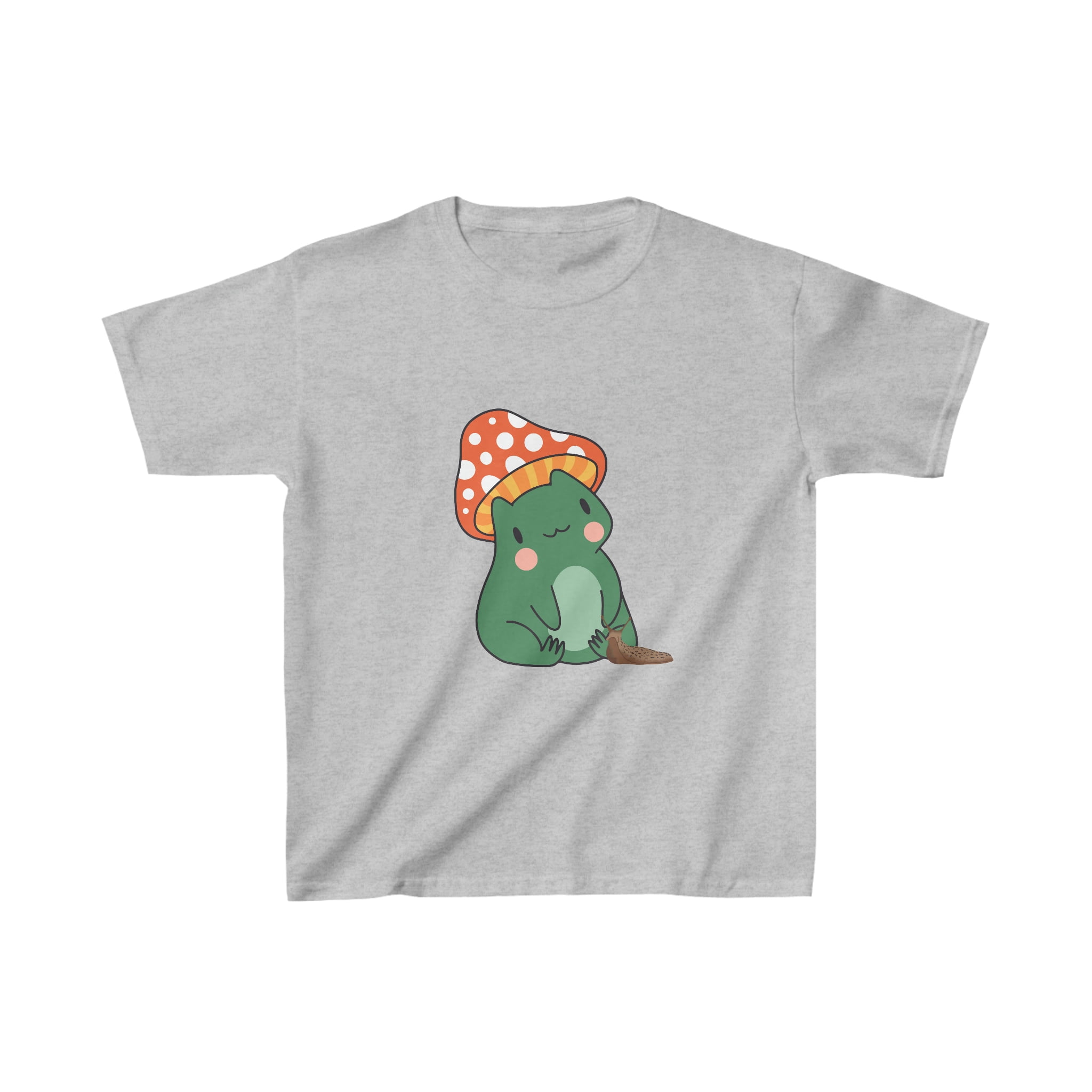 Cottagecore Aesthetic Frog Slug Cute Vintage Kids T-Shirt - Walmart.com