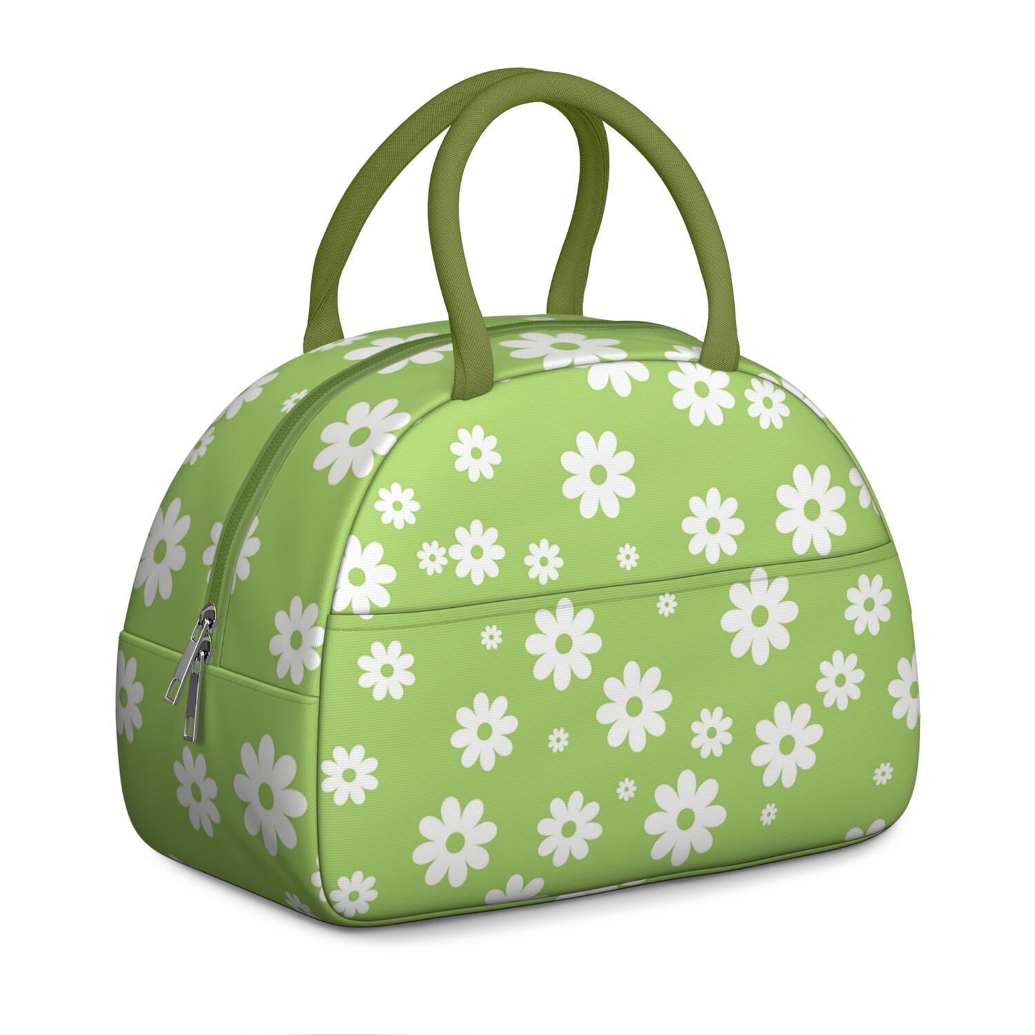 Cottagecore Daisy Lunch Tote - Vintage Floral Arrangement, Reusable ...