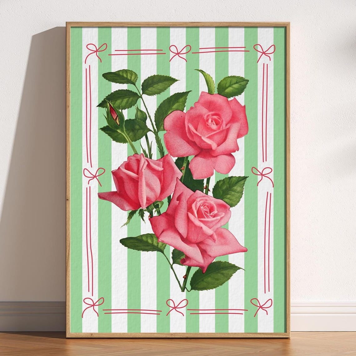 Cottagecore Flower Print, Vintage English Countryside Art, Romantic ...