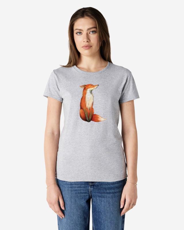 Cottagecore Fox T-Shirt with Whimsical Woodland Animal Graphic T-shirt ...