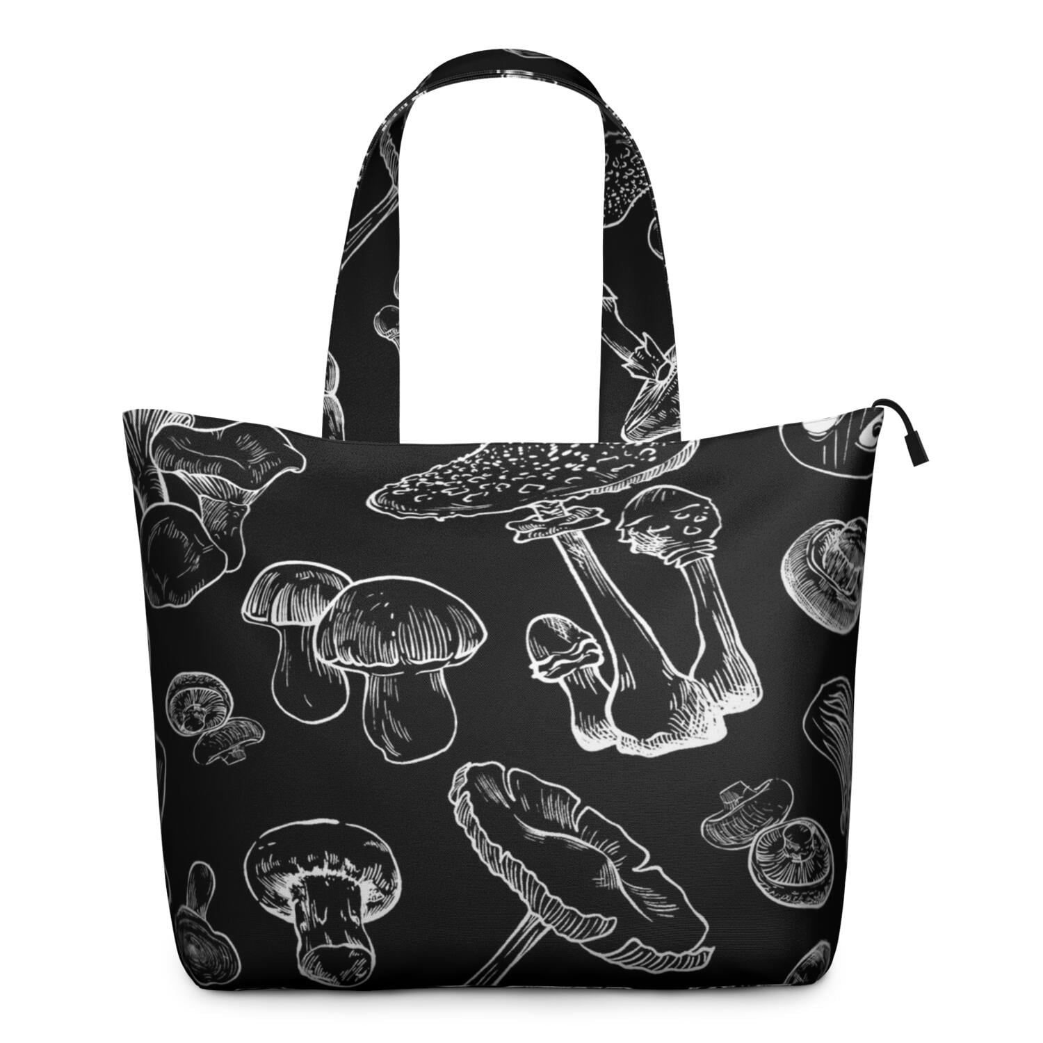 Cottagecore Fungi Aesthetic Weekender Bag for Women, Spacious Travel ...