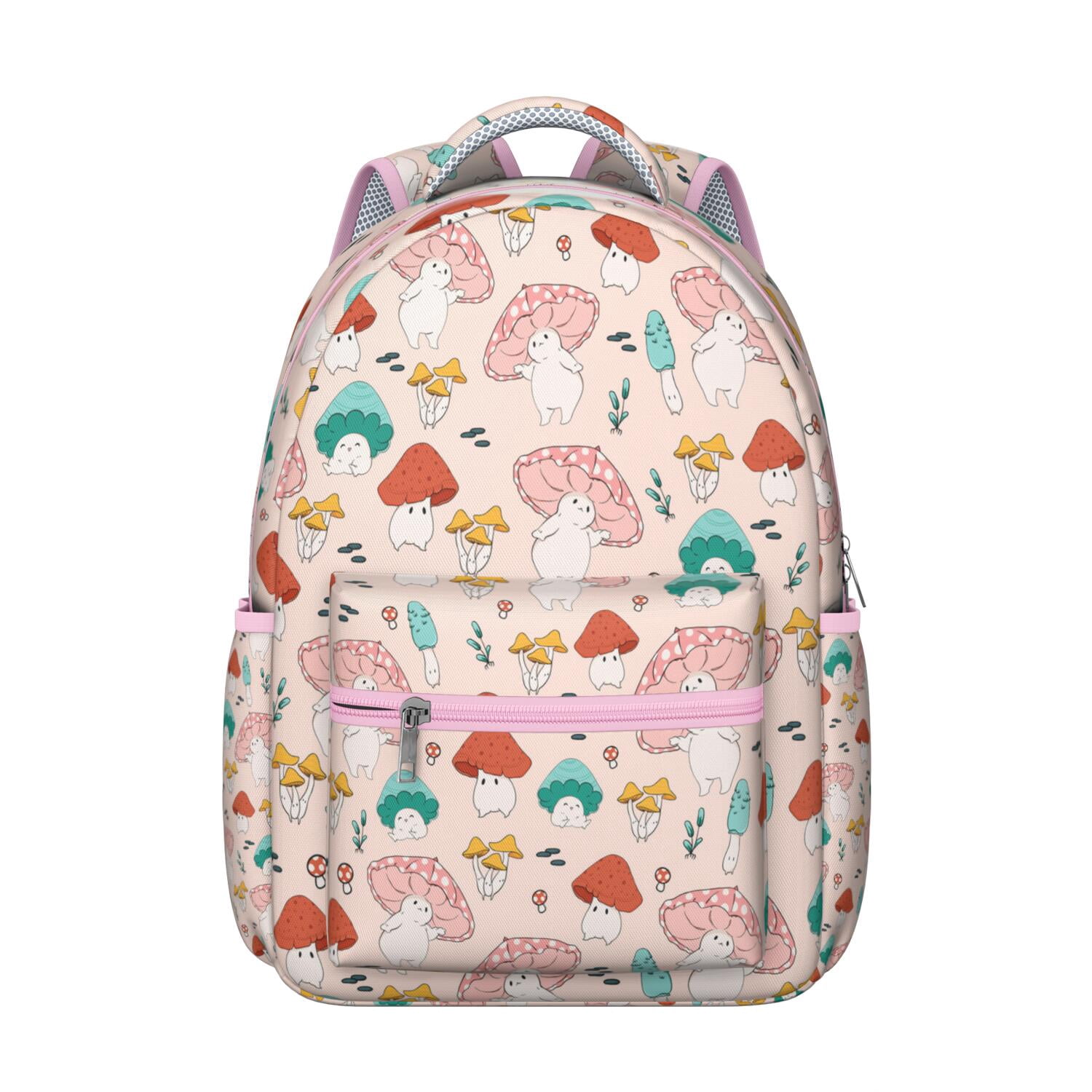 Cottagecore Fungi Backpack Boho Vintage Magical Forest Mushrooms and ...