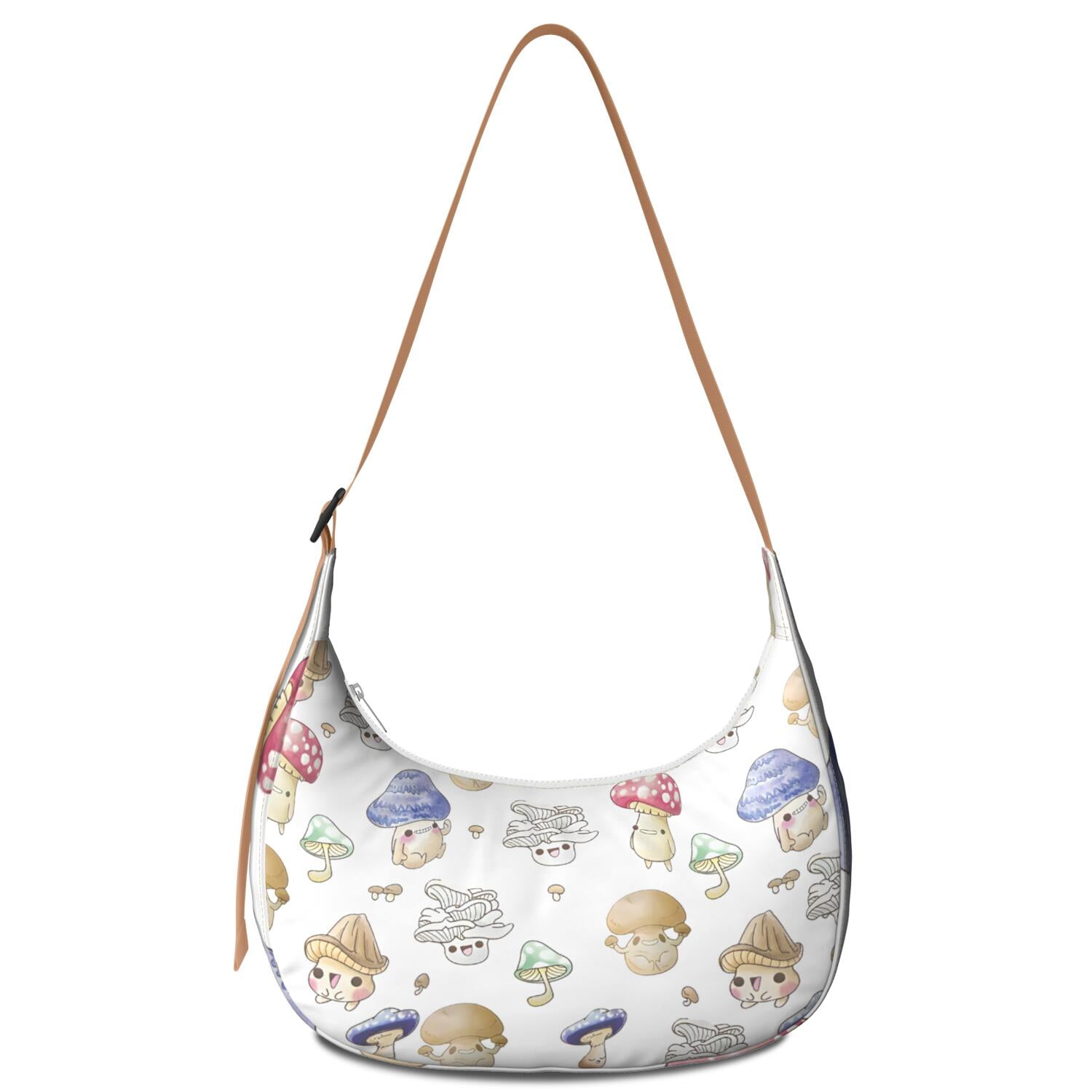 Cottagecore Fungi Botanical Mushroom Crossbody Bag for Women Woodland ...