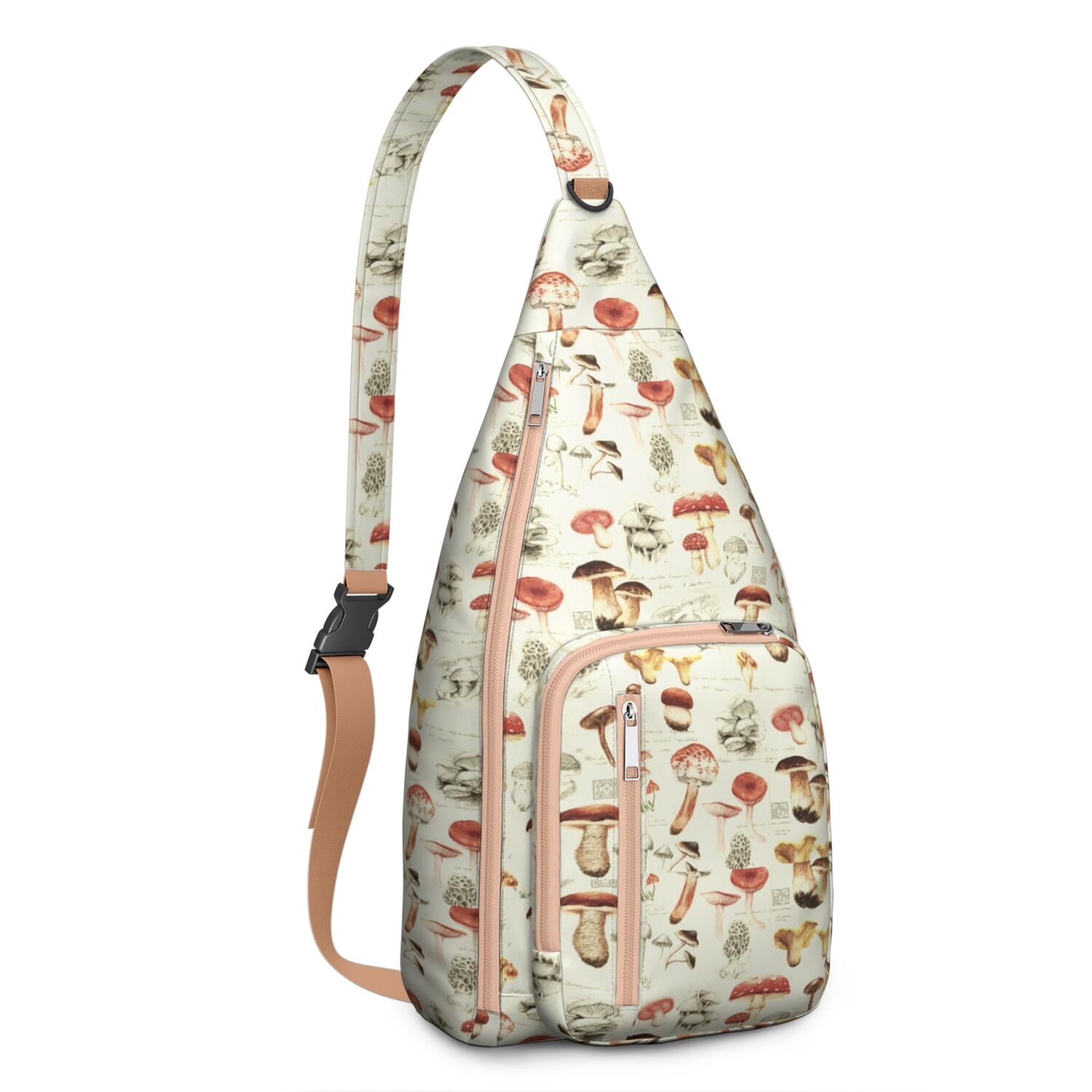 Cottagecore Fungi Crossbody Sling Bag – Woodland Mushroom Shoulder ...