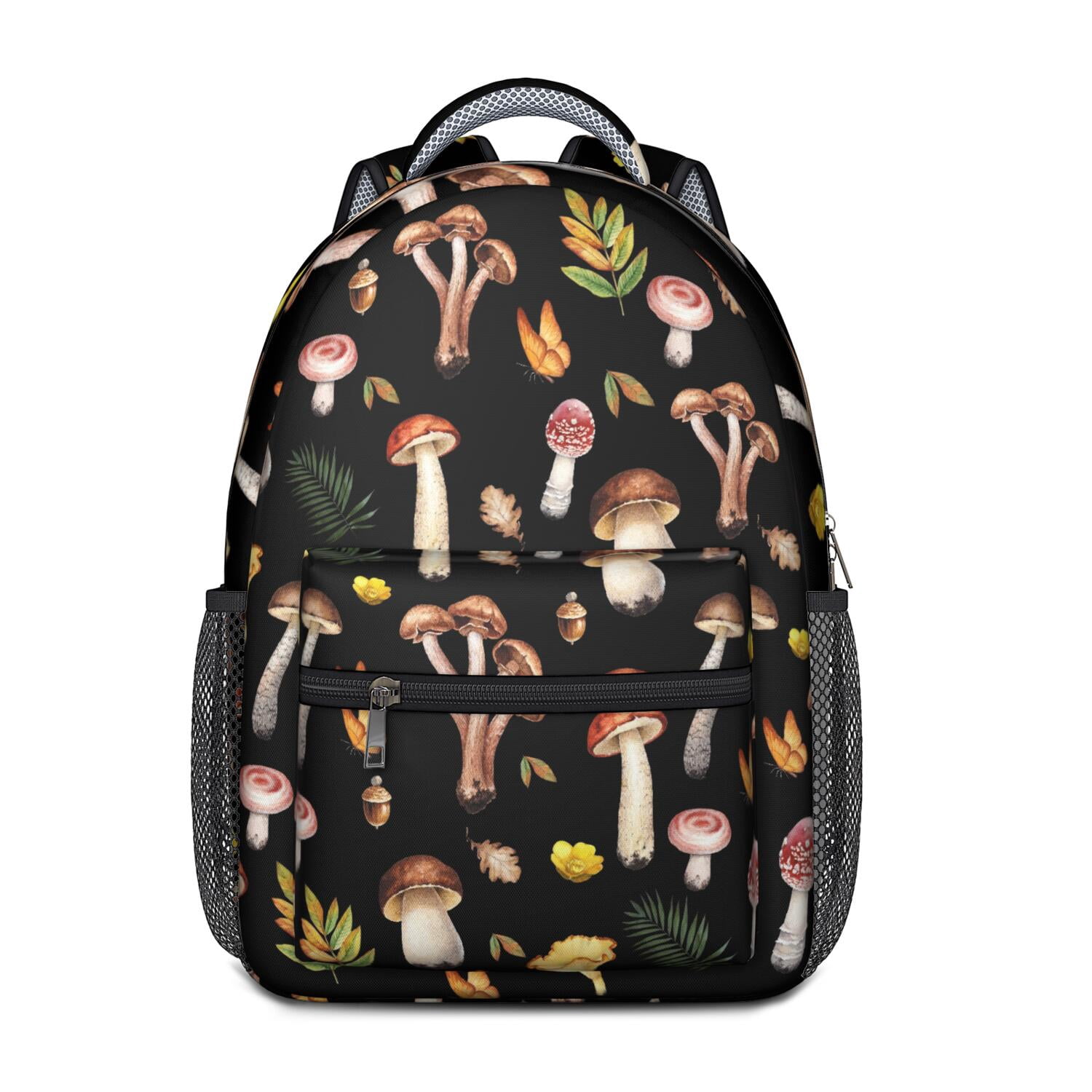 Cottagecore Fungi Waterproof Backpack - Aesthetic & Durable Daypack ...