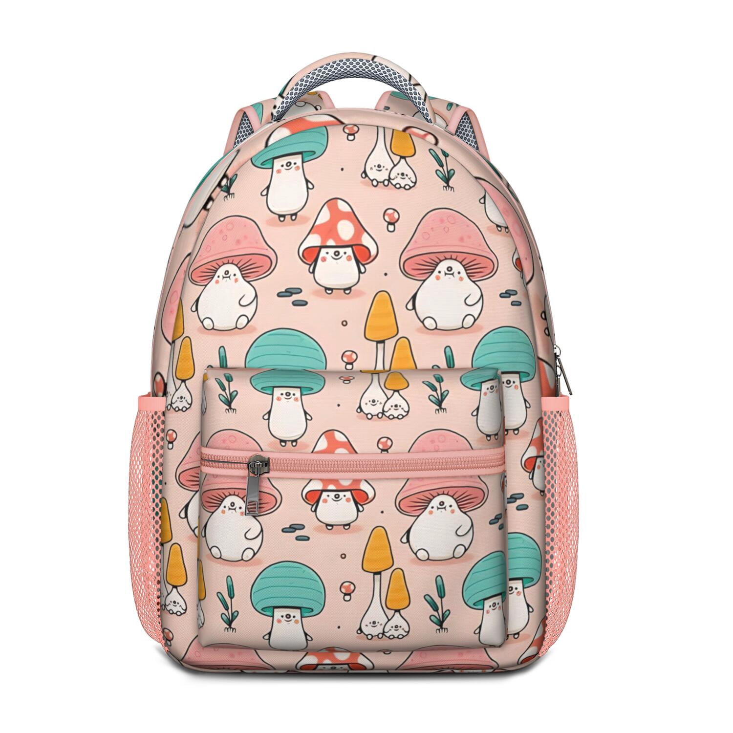 Cottagecore Fungi Waterproof Backpack - Aesthetic & Durable Daypack ...