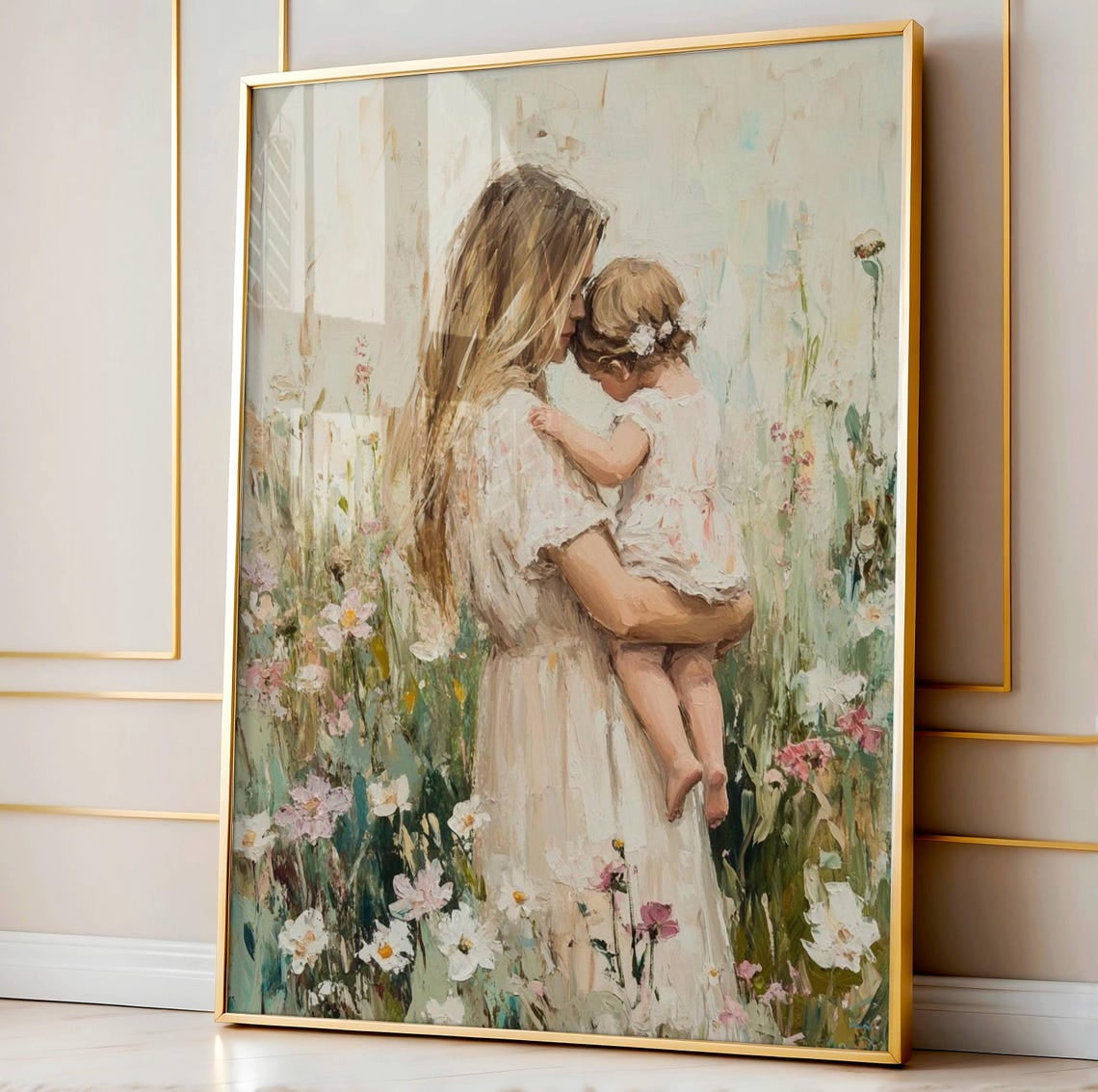 Cottagecore Motherhood Art Motherhood Print Mothers Day Laundry Room ...