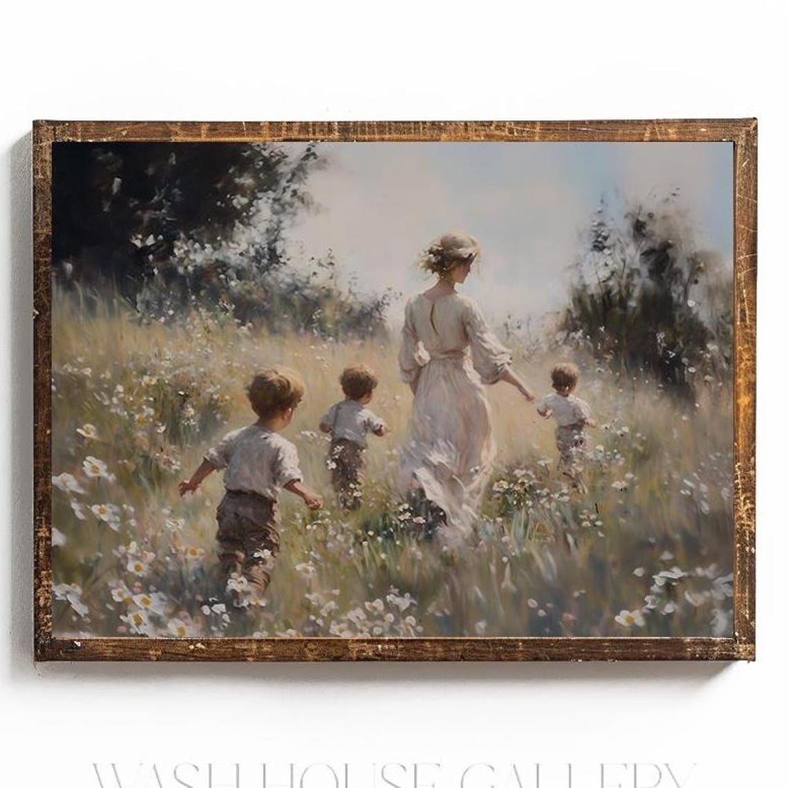 Cottagecore Motherhood For Mothers Day Boy Mom Of Three Boy Decor For ...