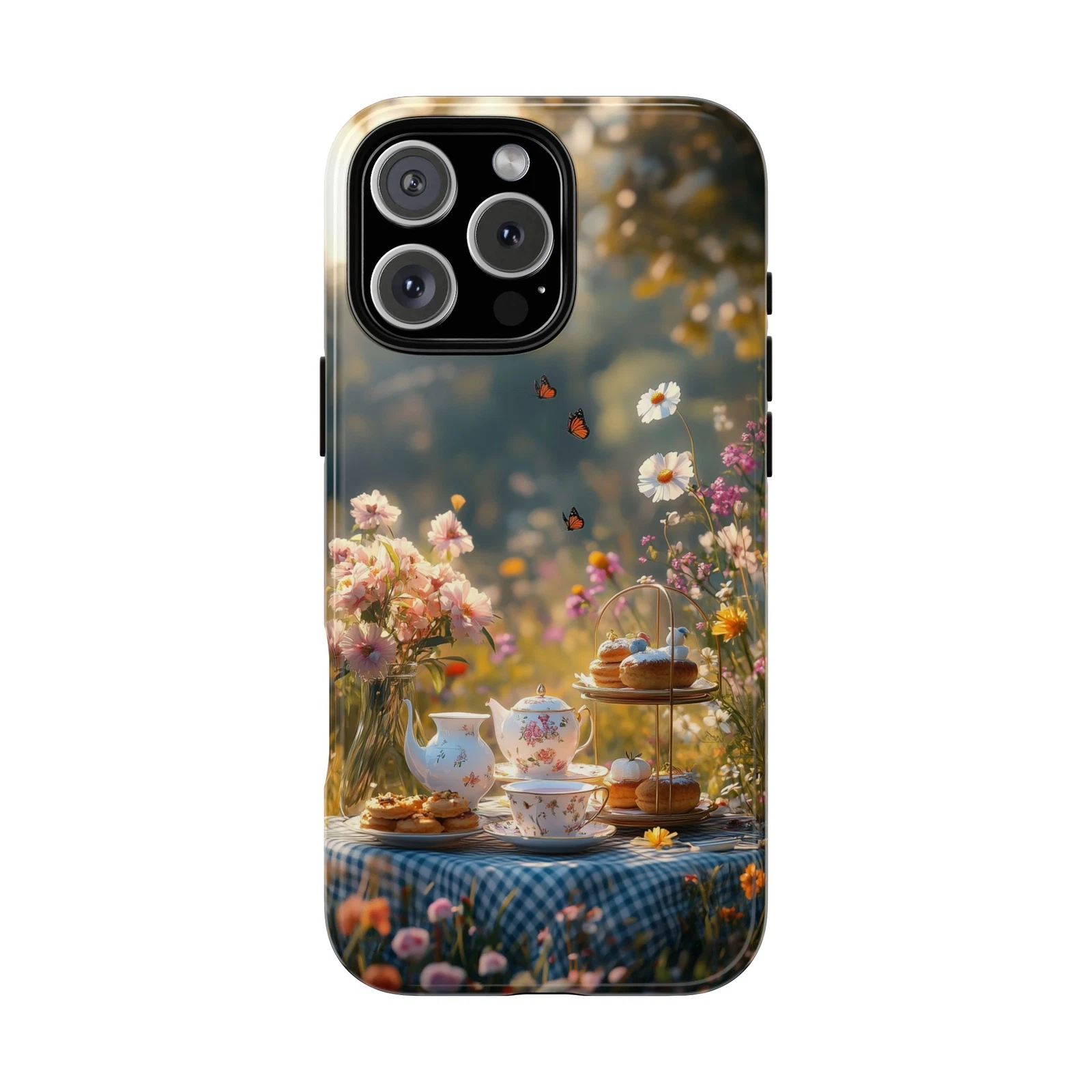 Cottagecore Picnic Tea Aesthetic Vintage Style Phone Case with iPhone ...