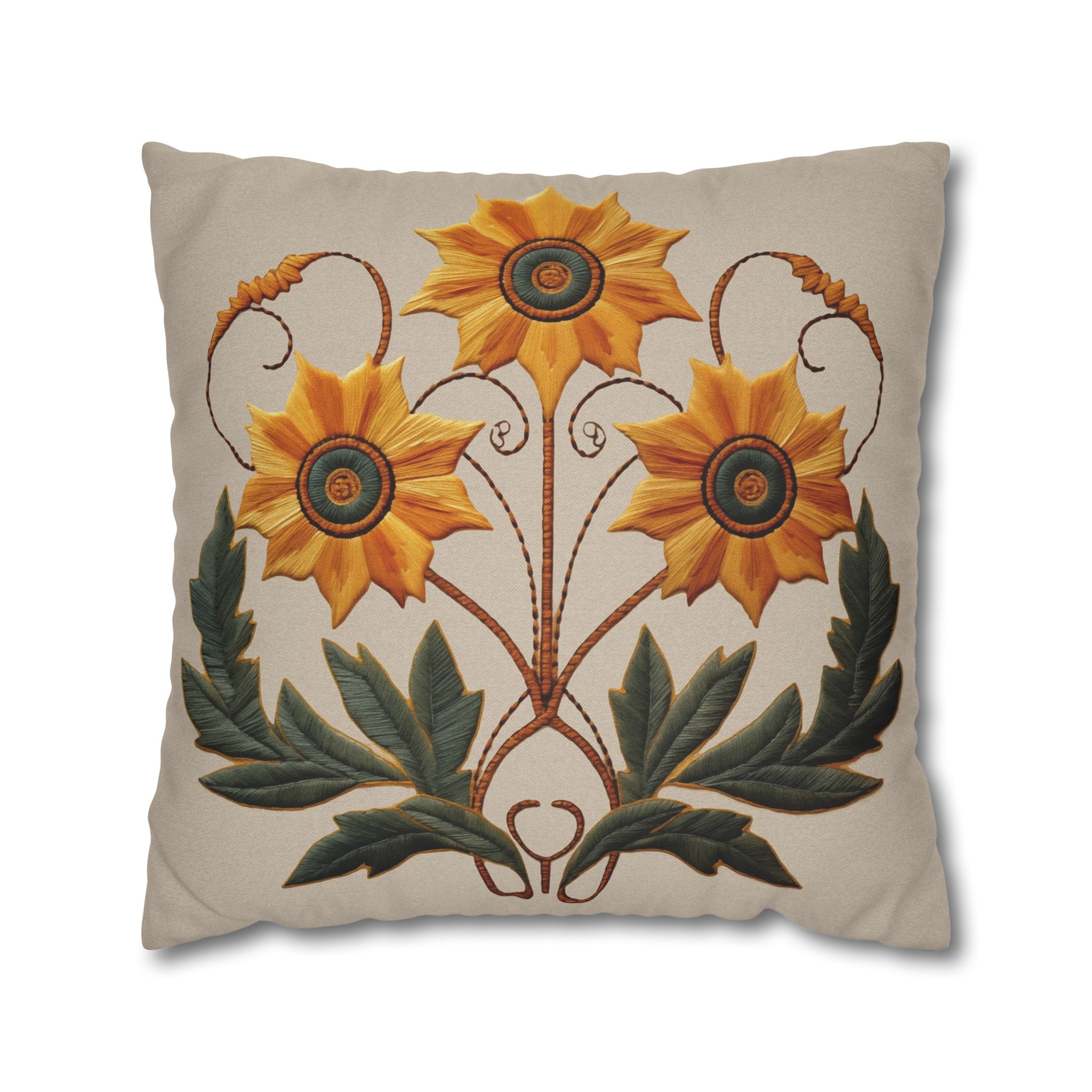 Cottagecore Pillow Case - Sunflowers - Inspired Nature - Walmart.com