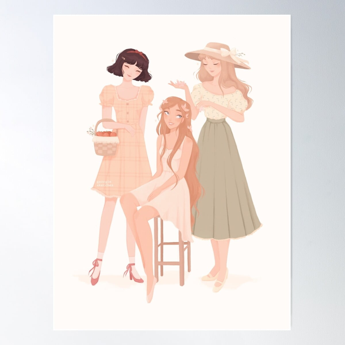 Cottagecore Poster Wall Art, Modern Wall Decor For Living Room Bedroom ...