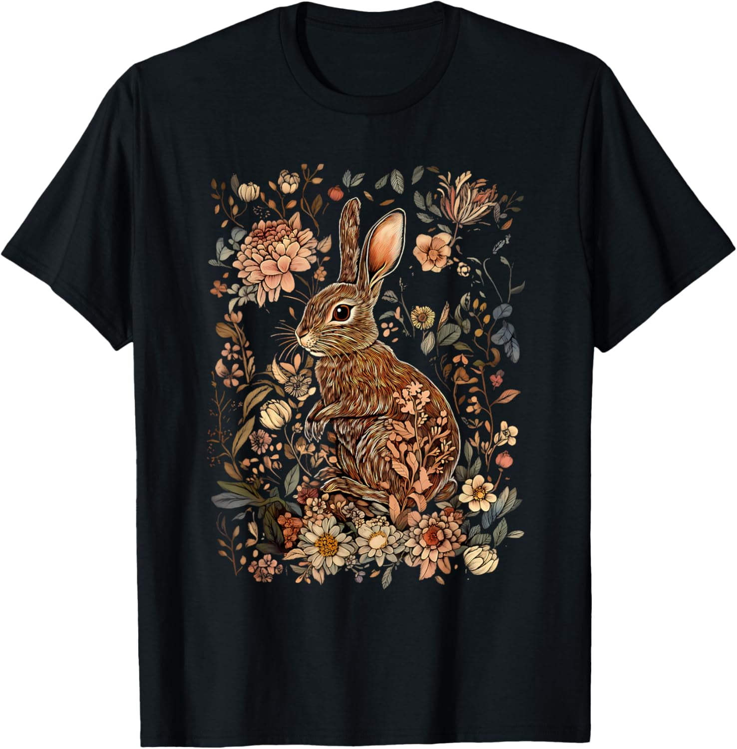 Cottagecore Rabbit T-Shirt - Walmart.com