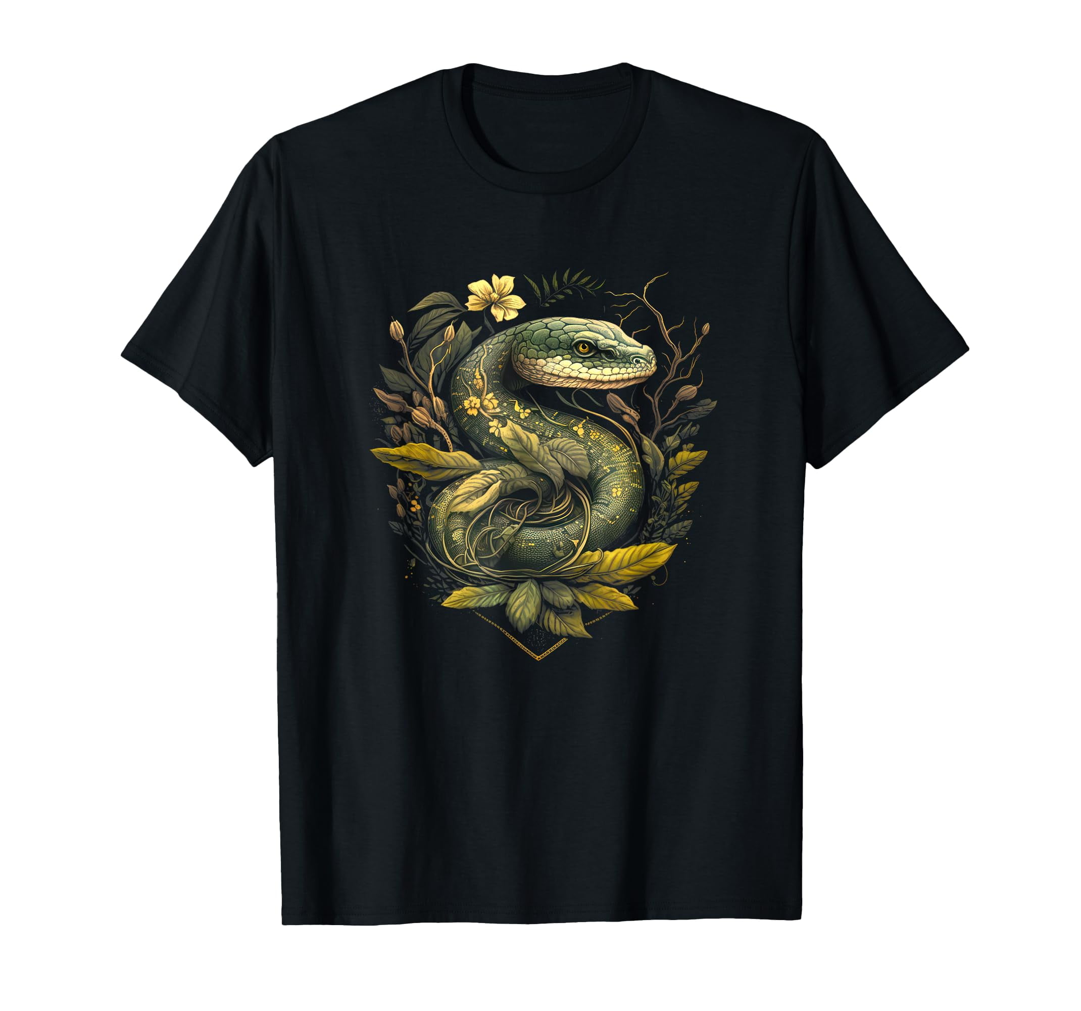 Cottagecore Snake Fairycore Snake | Snakes T-Shirt-L - Walmart.com