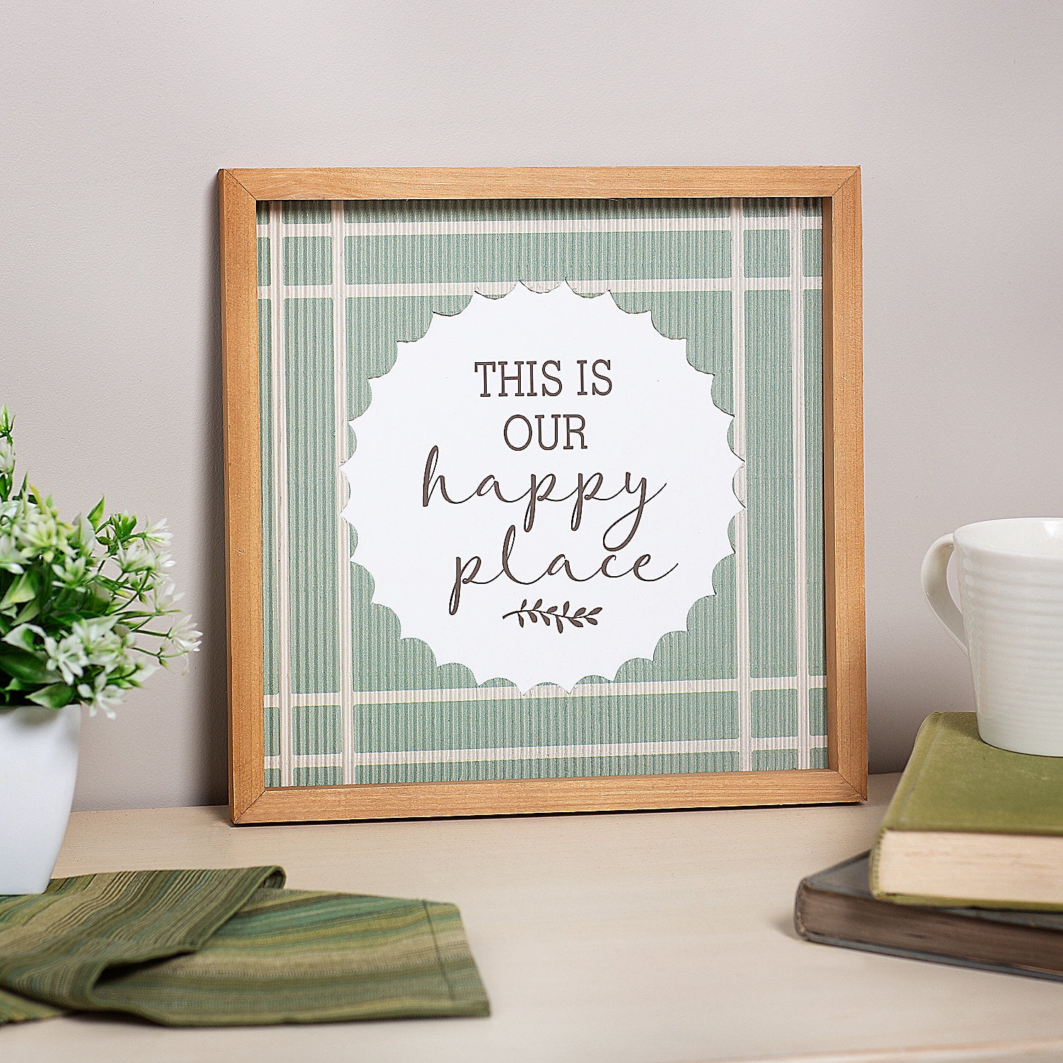 Cottagecore This Is Our Happy Place Sign - Walmart.com