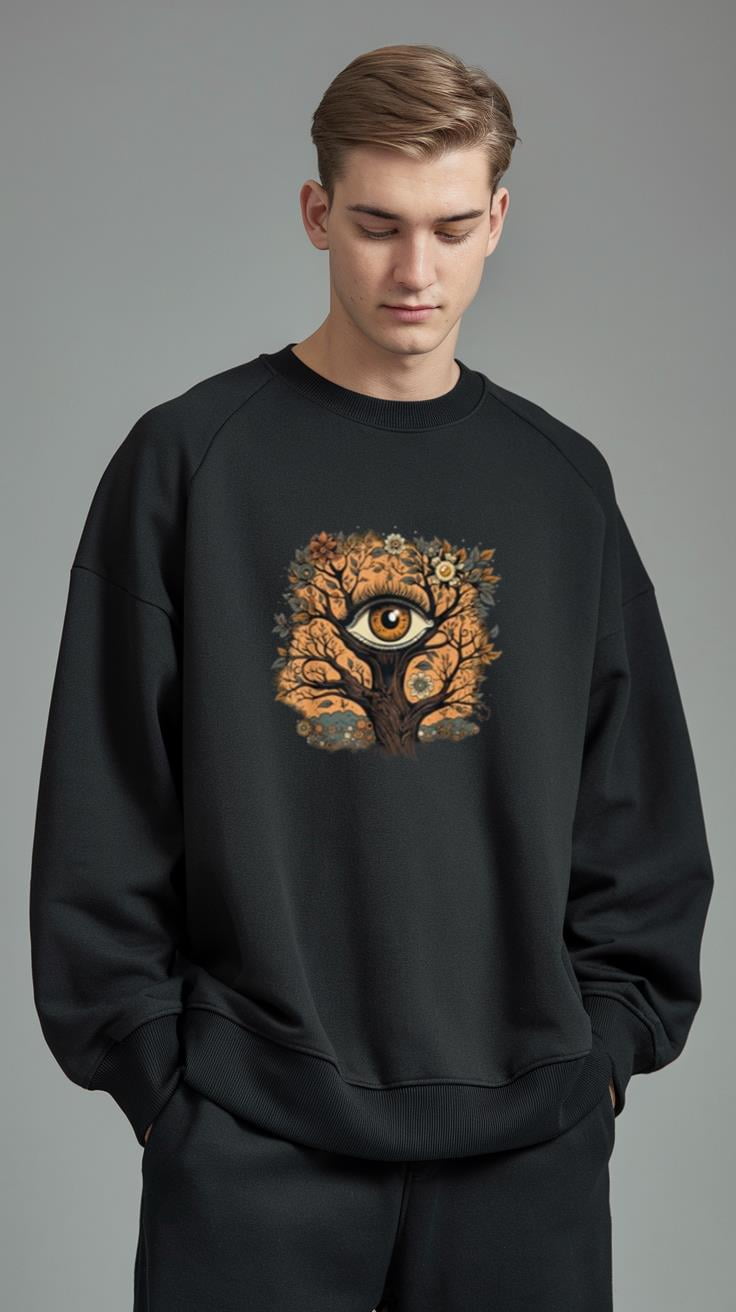 Cottagecore Tree Surreal Phantasy Nature Sweatshirt, for men & women ...