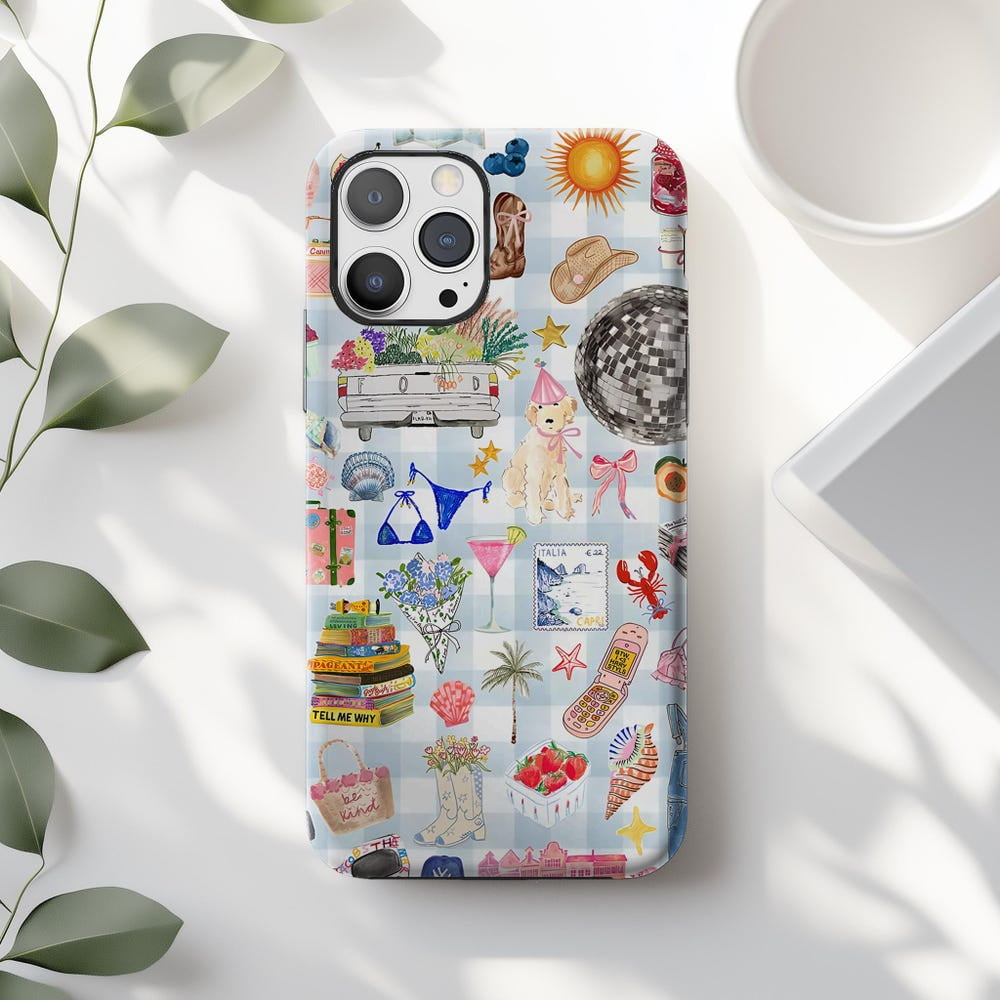 Cottagecore Western Eclectic Summer Phone Case 17 16 15 14 13 12 11 Pro ...