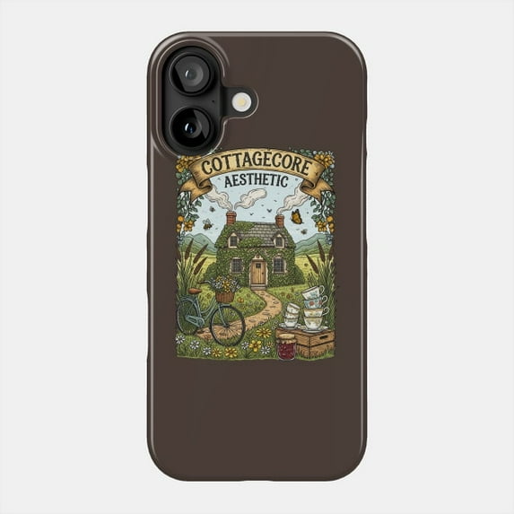 Cottagecore Whimsical Nature Inspired Aesthetic Case for iPhone 11,12 ...