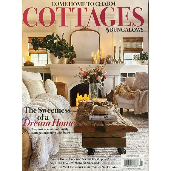 Cottages & Bungalows Magazine February March 2026 - Walmart.com