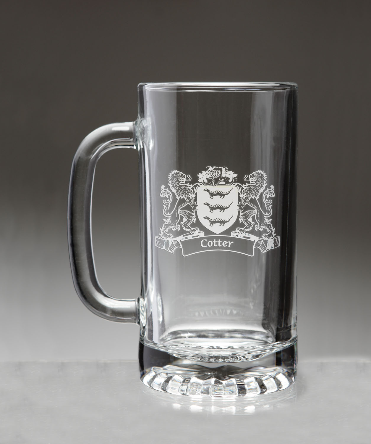 Cotter Irish Coat of Arms Beer Mug with Lions - Walmart.com