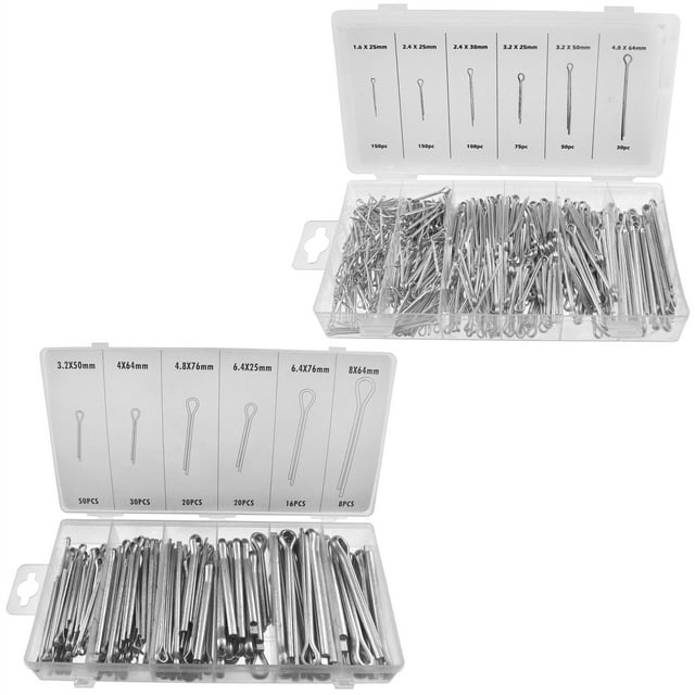 Cotter Pin Split Pin Fastener Assortment Small to Large Sizes 699pc ...