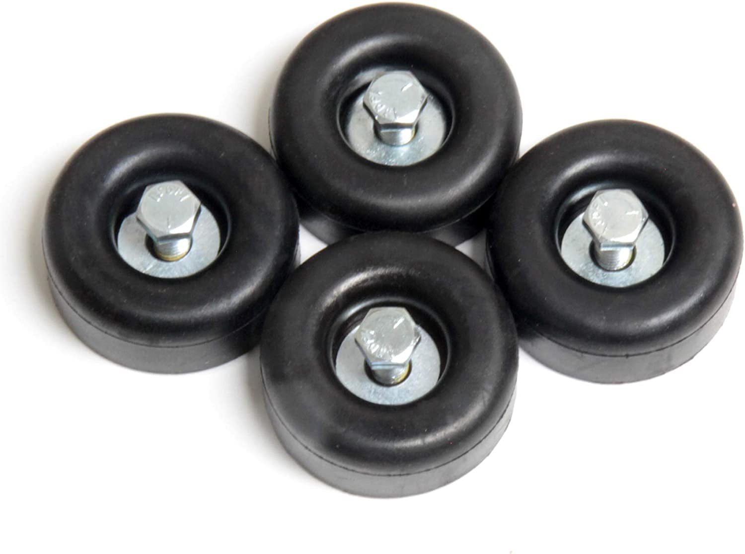 Cotterman 2 1/2" rubber pad ladder feet , package of four (4) pads with ...