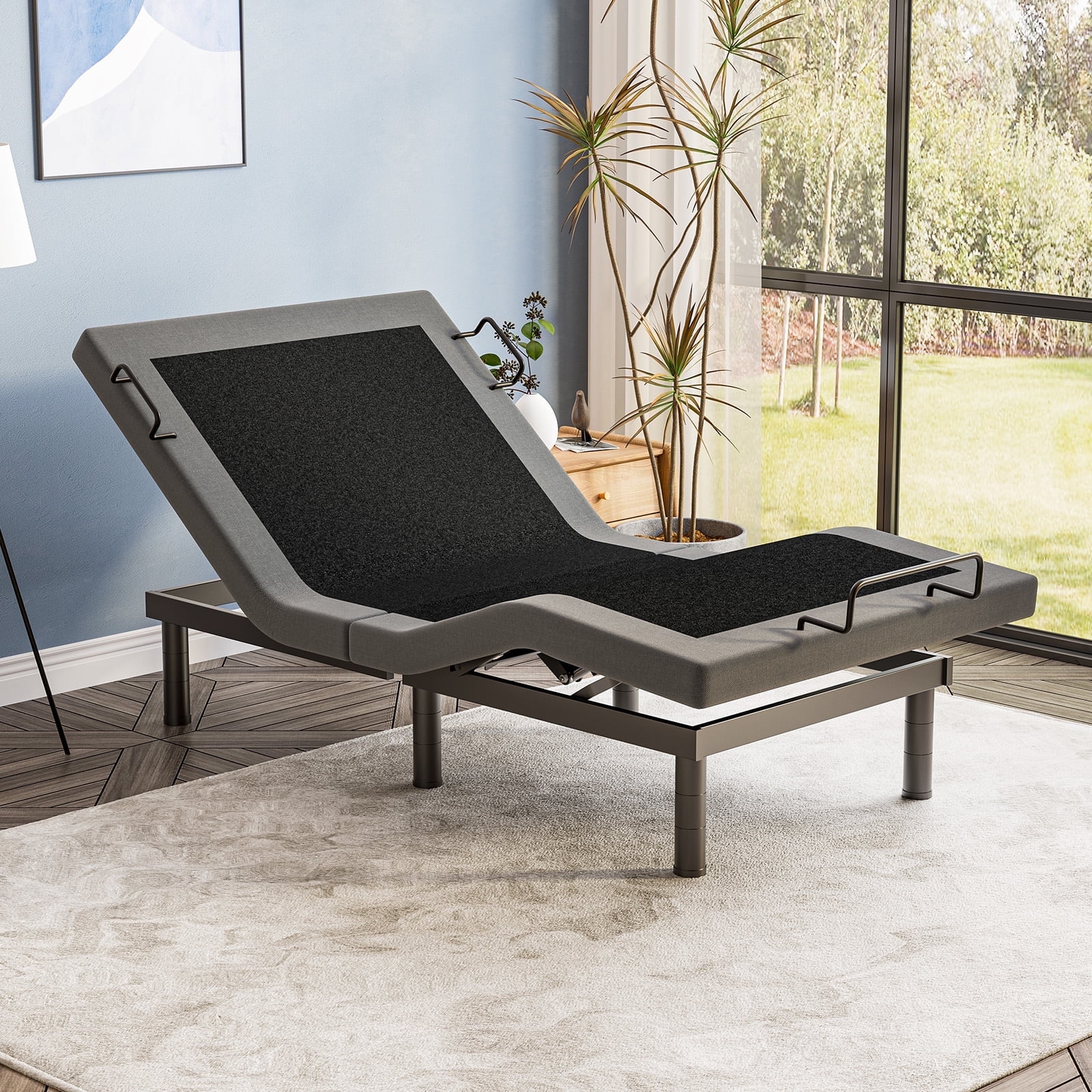 Cottinch Power Adjustable Bed Frame,Upgrade Metal Bed Base w/ Remote ...