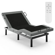 Split King Adjustable Bed Frame with Massage,USB Ports,Head/ Foot Tilt,Remote Control,Meatl Beds ...