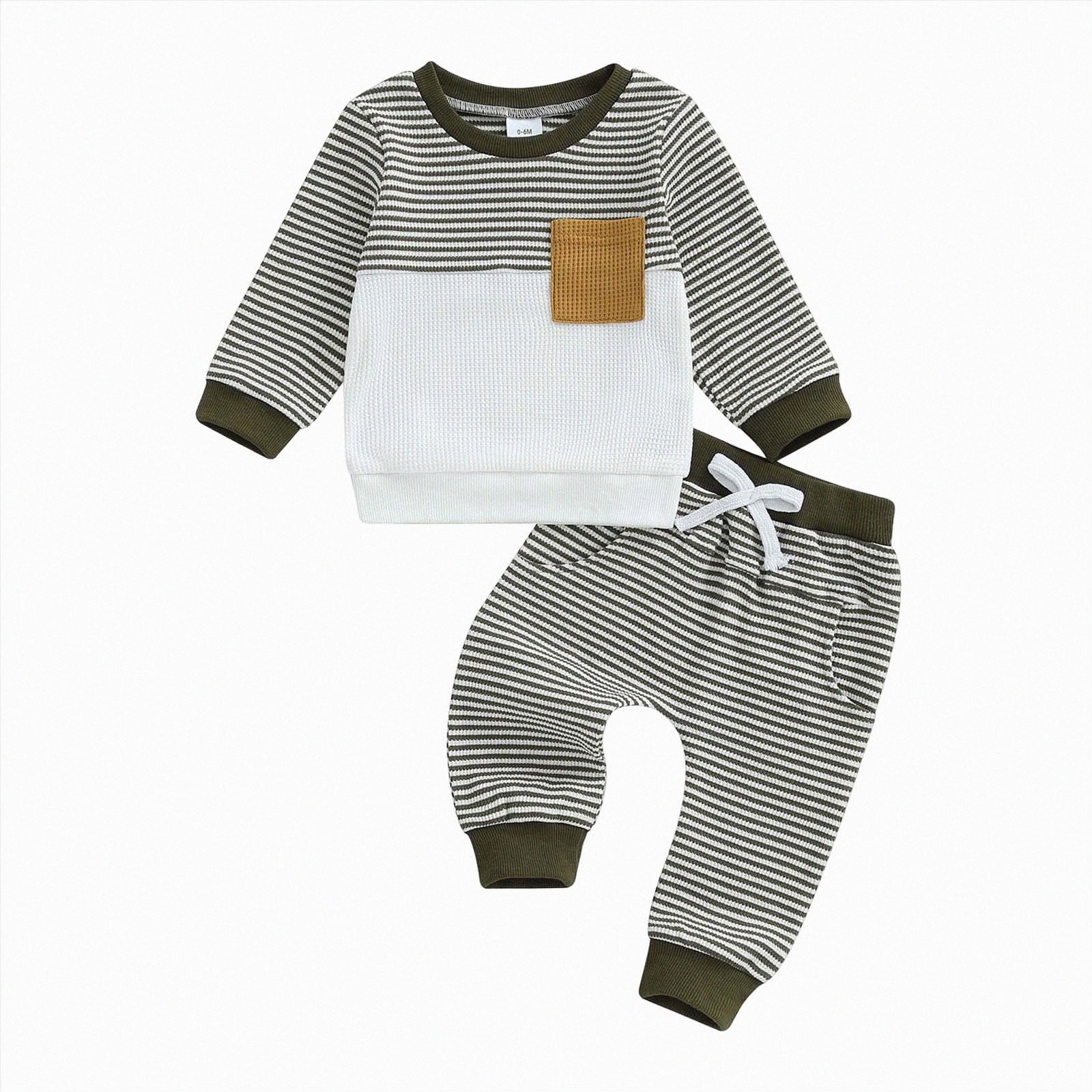 Cotton 2 Piece Pajamas Boys Long Sleeve Sets Toddler Boys Pjs Kids ...