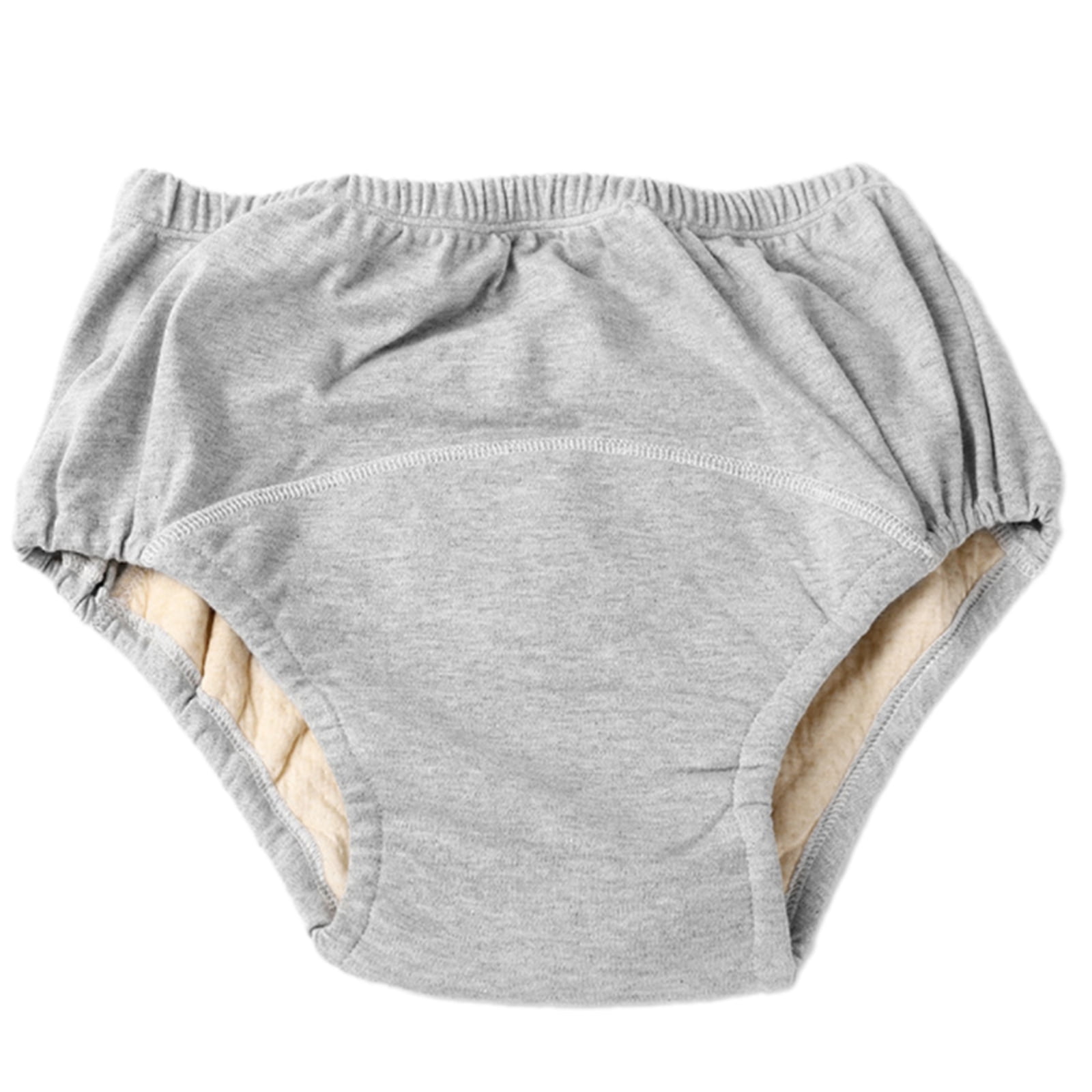 Cotton Absorbent Incontinences Underwear Washable Reusable Cloth Diaper ...