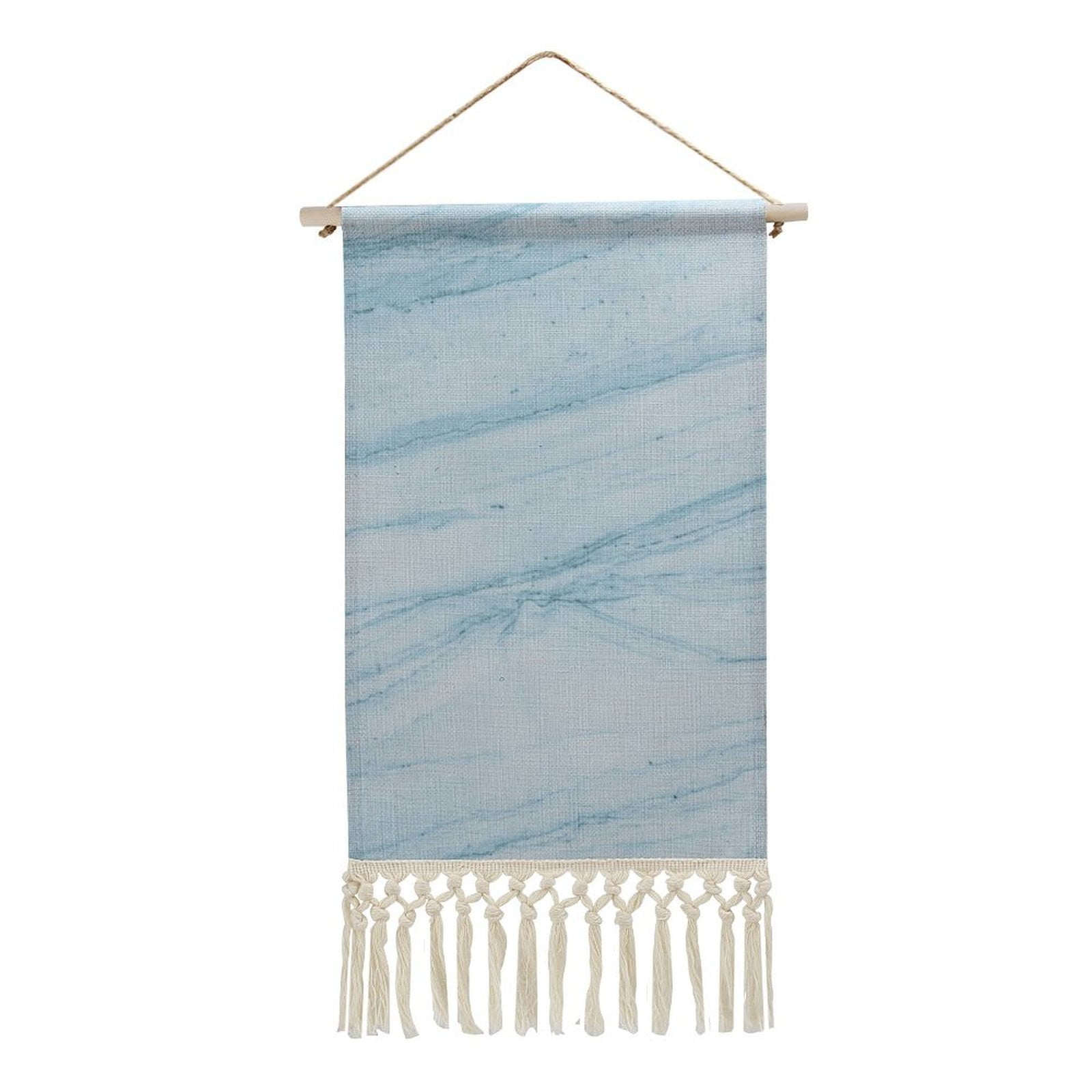 Cotton And Linen Fringe Hanging Picture 19.6×10in Thick And Comfortable ...