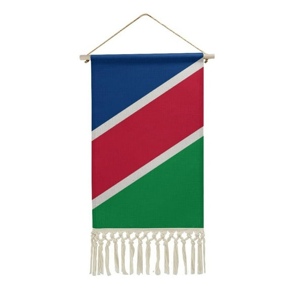 Cotton And Linen Fringe Hanging Picture 19.6×10in Thick And Comfortable For The Porch Living ...