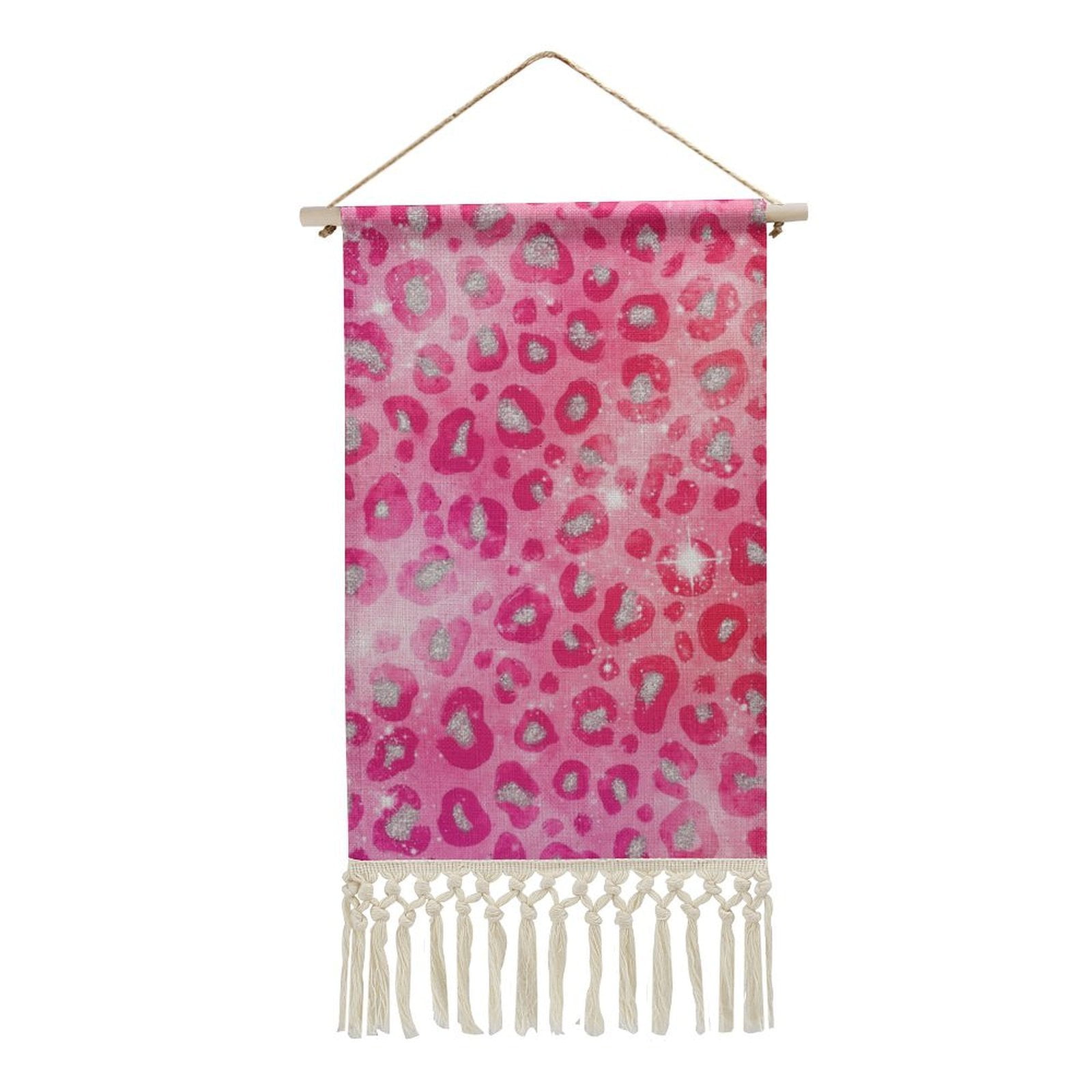 Cotton And Linen Fringe Hanging Picture 19.6×10in Thick And Comfortable ...