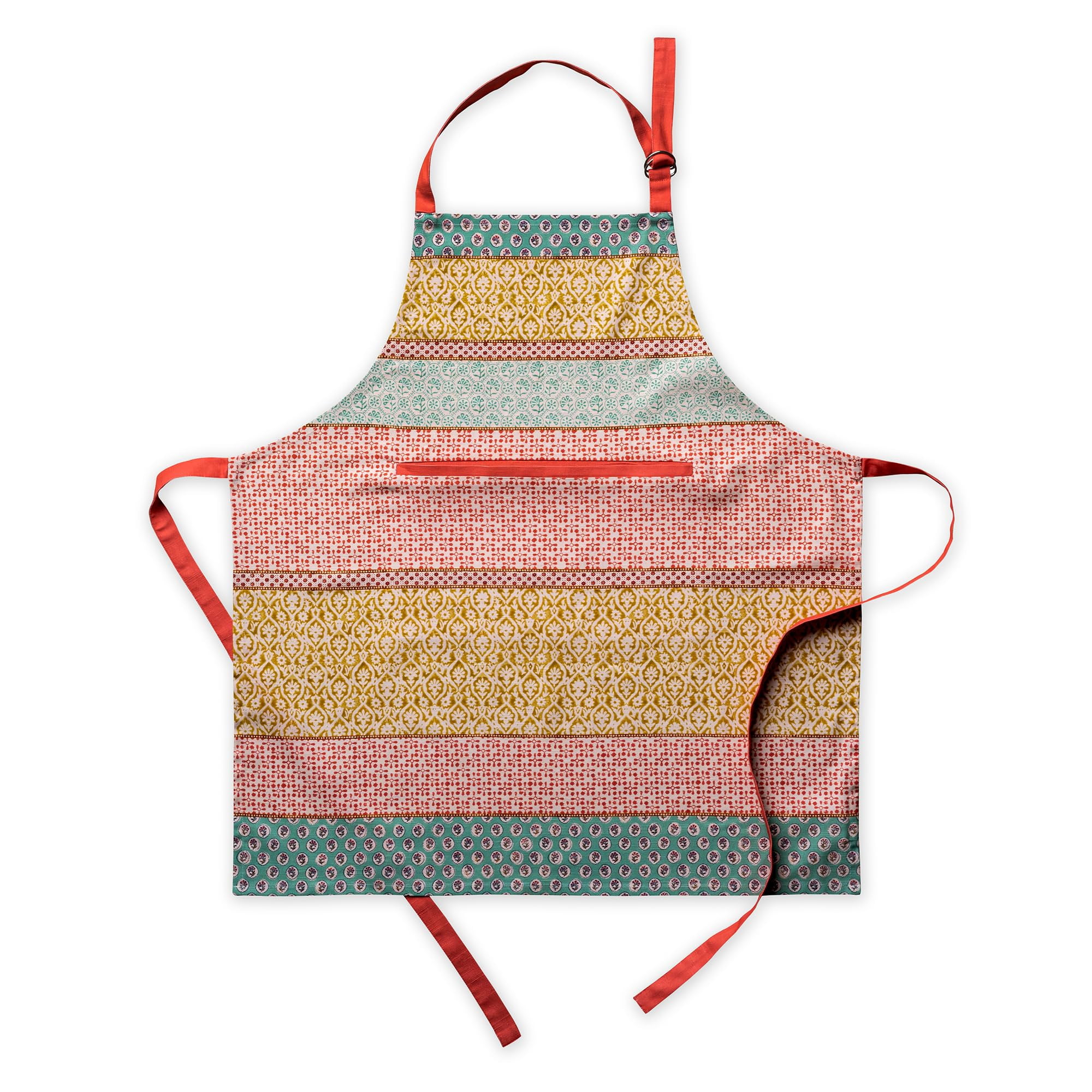 Cotton Apron 004 - Provence 1 Size Adult Cooking Kitchen Use - Walmart.com