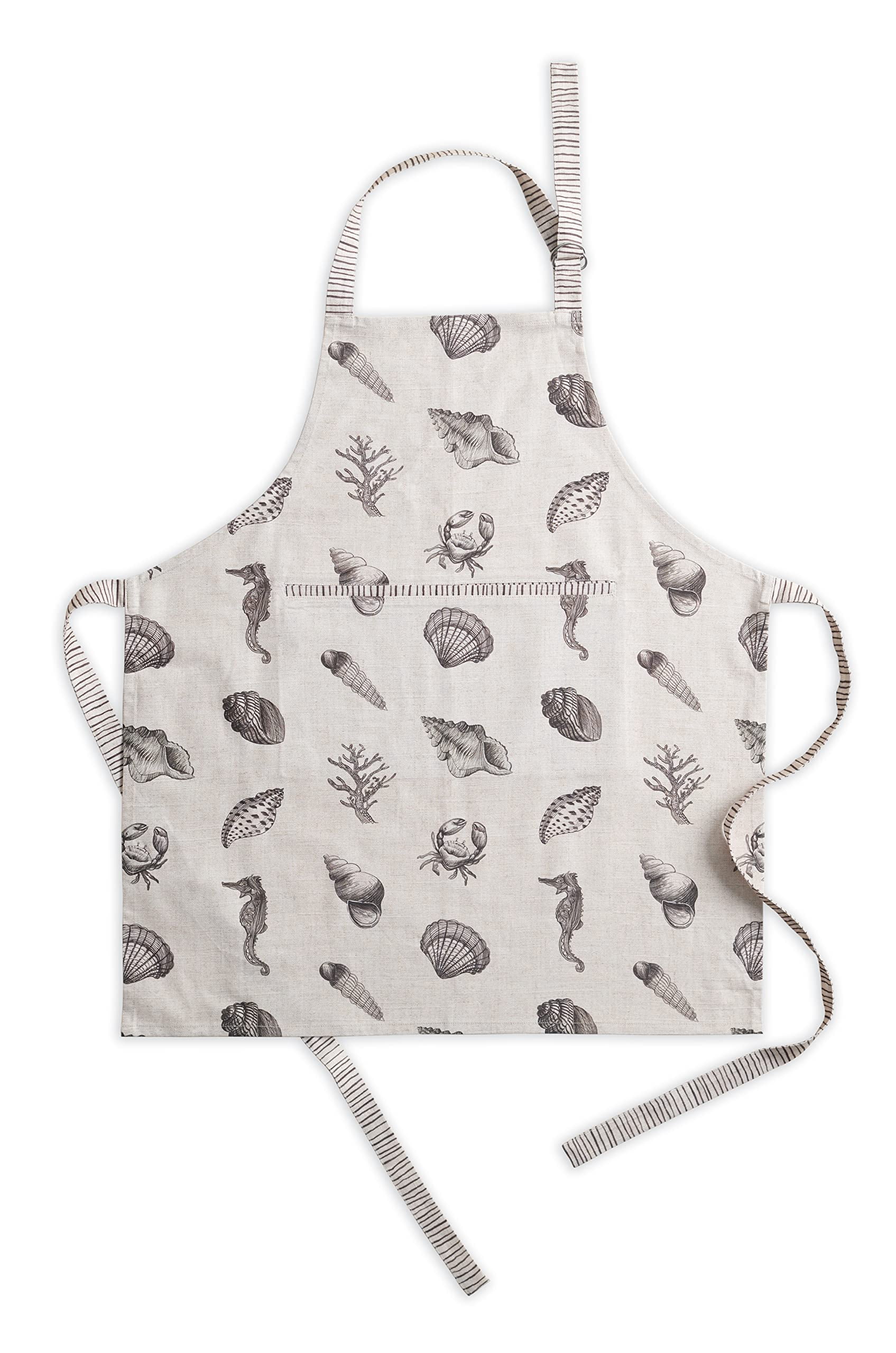 Cotton Apron 032 - at the Seaside 1 Count Cooking and Gardening Use ...