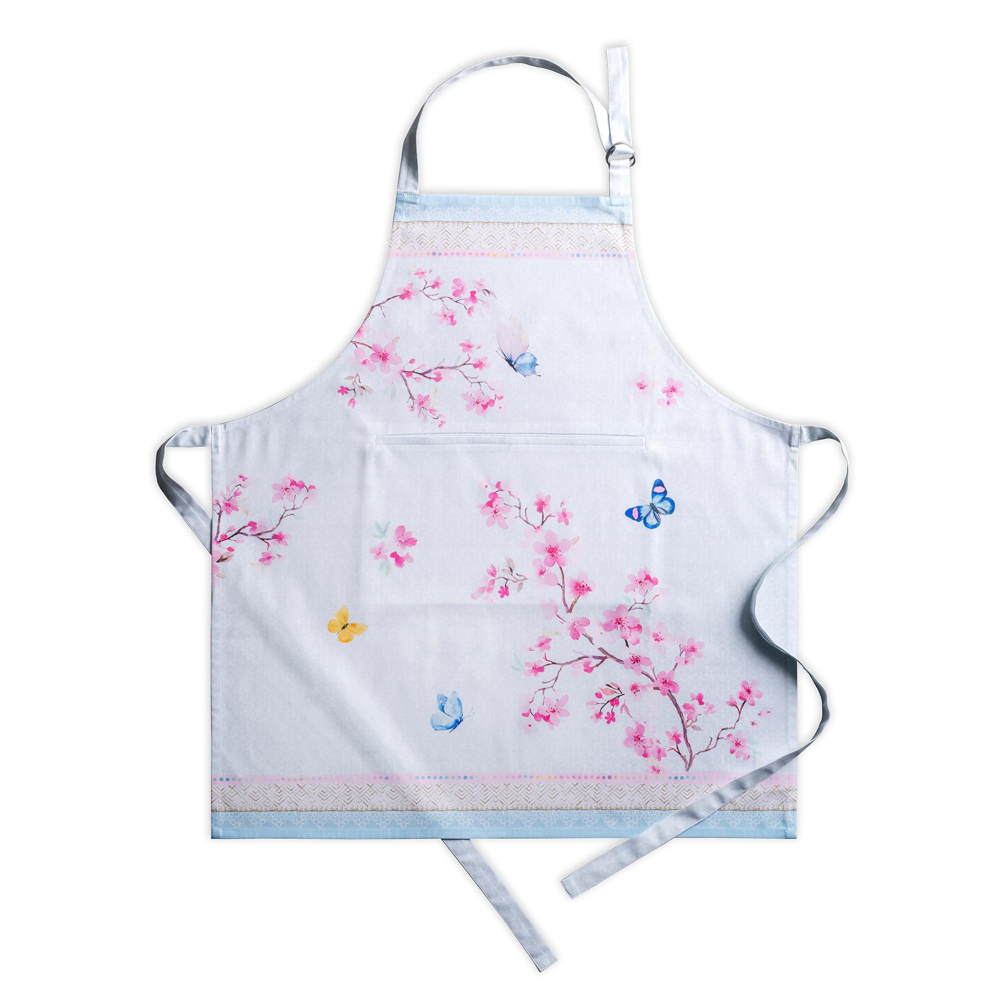 Cotton Apron 053 - Blossoms in Spring 1 Count Cooking and Gardening Use ...
