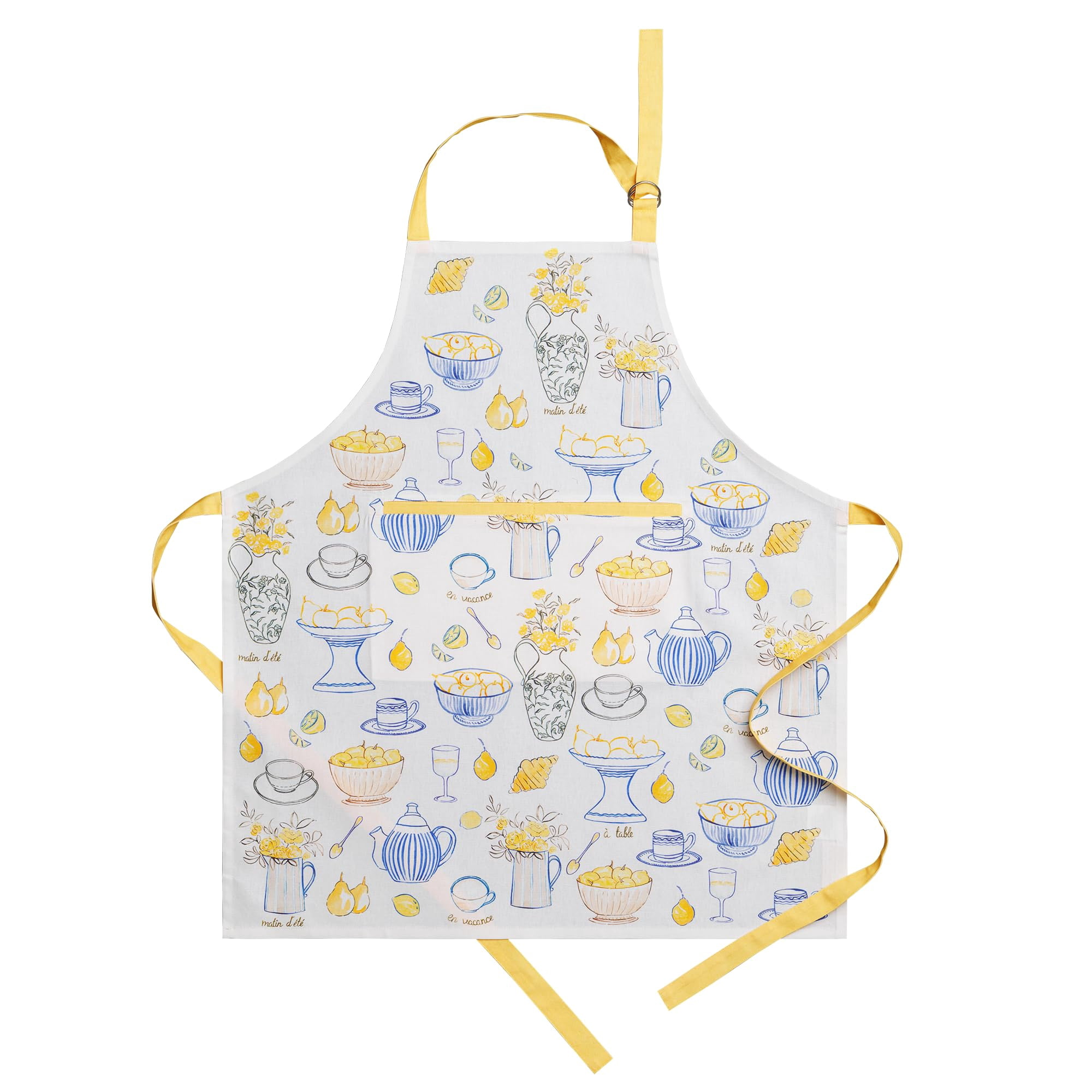 Cotton Apron 101 - La Belle Table 1 Cooking & Home Use - Walmart.com