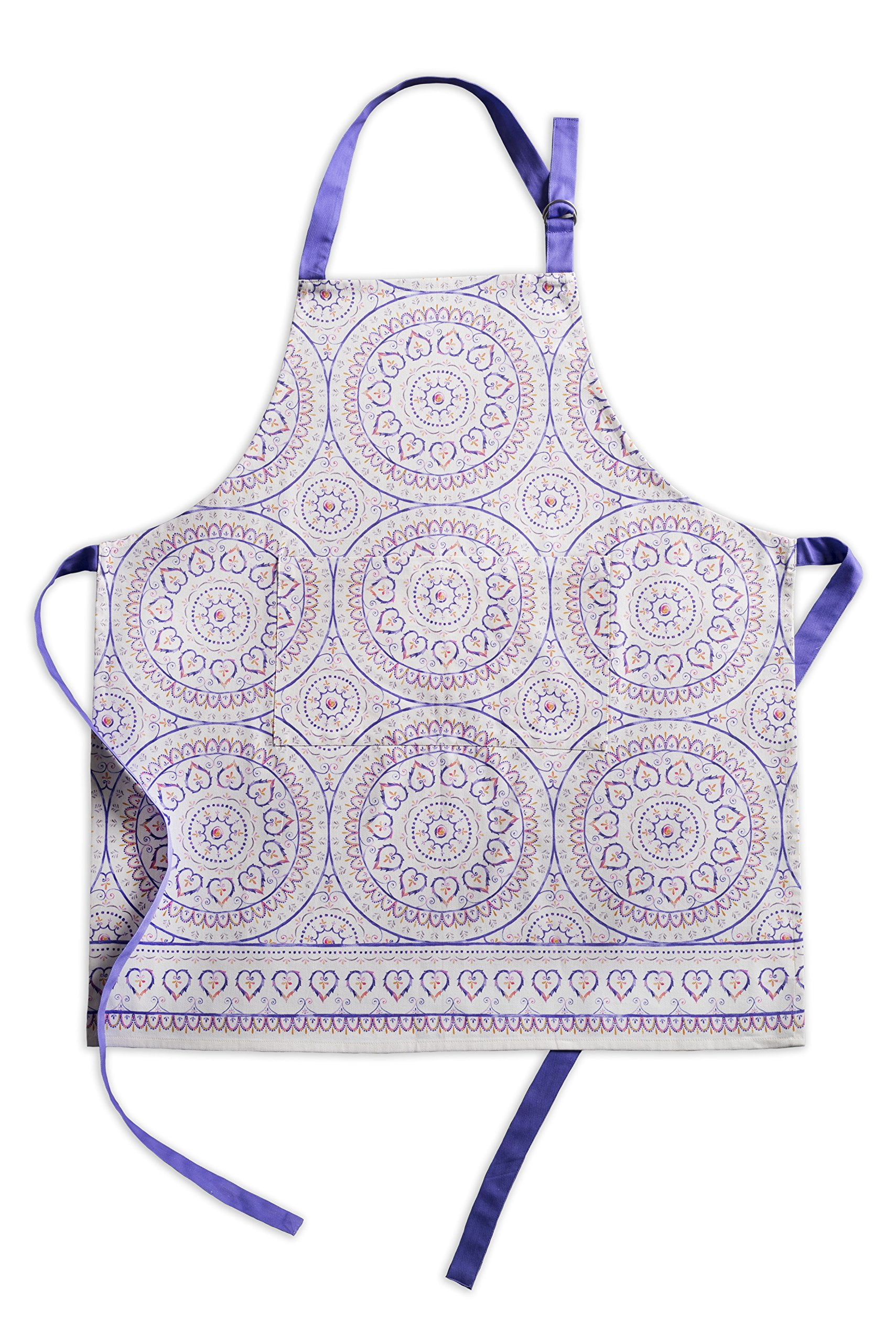 Cotton Apron 107 - Mandala-1 1 Count Cooking, Gardening, Serving ...