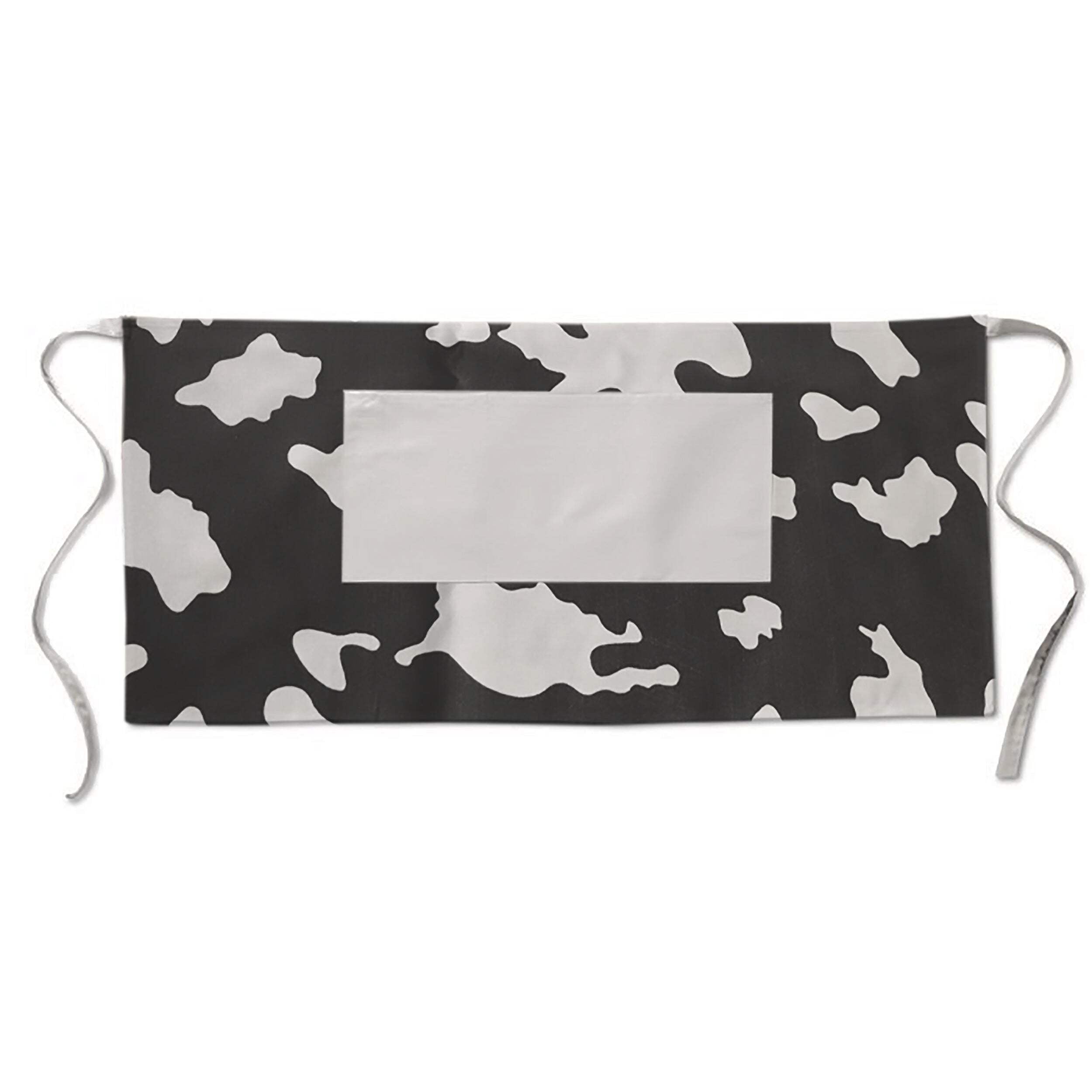 Cotton Apron - Cow Print - Kitchen BBQ Restaurant Cooking Painters ...