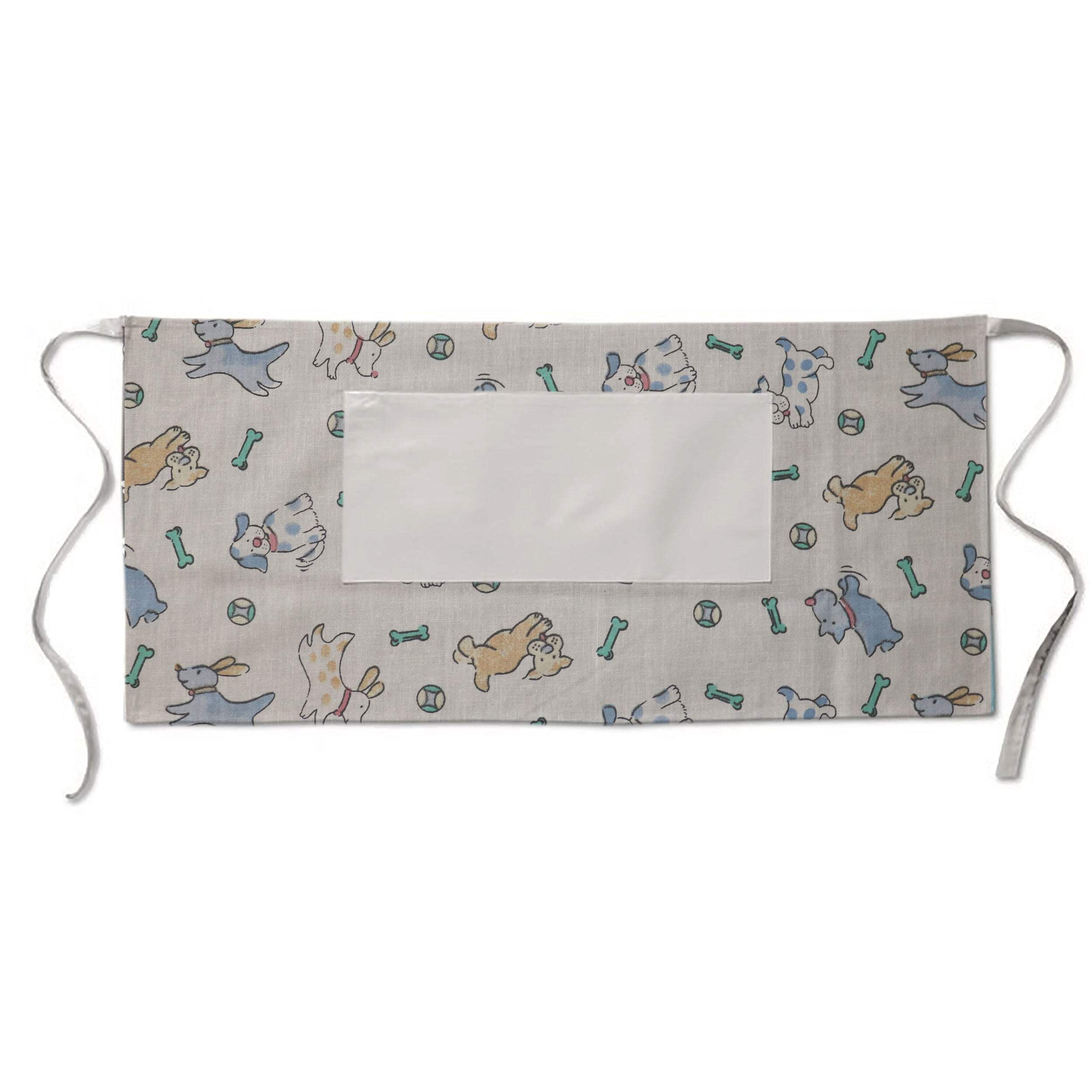 Cotton Apron - Puppies Print - Kitchen BBQ Restaurant Cooking Painters ...