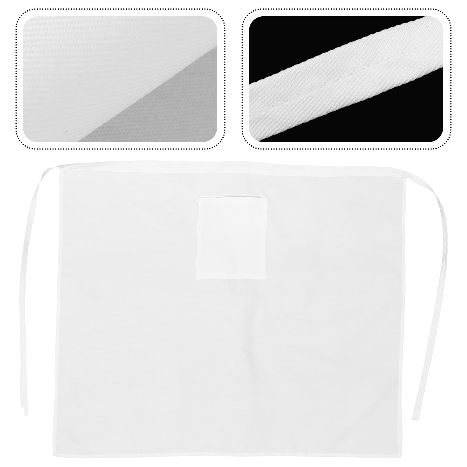 Cotton Apron Waist Apron Cooking Apron Plain Aprons Lightweight Apron ...