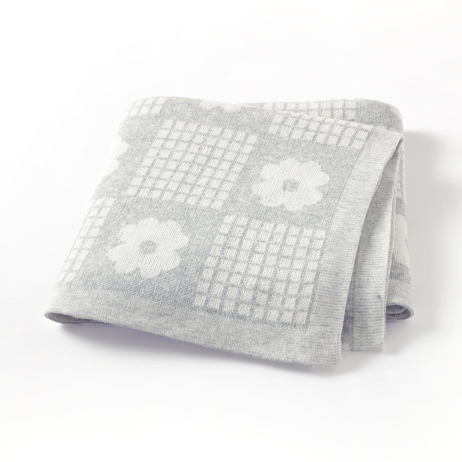 Cotton Baby Blanket Knitted Newborn Girl Boy Bedding Quilt 90*70CM ...