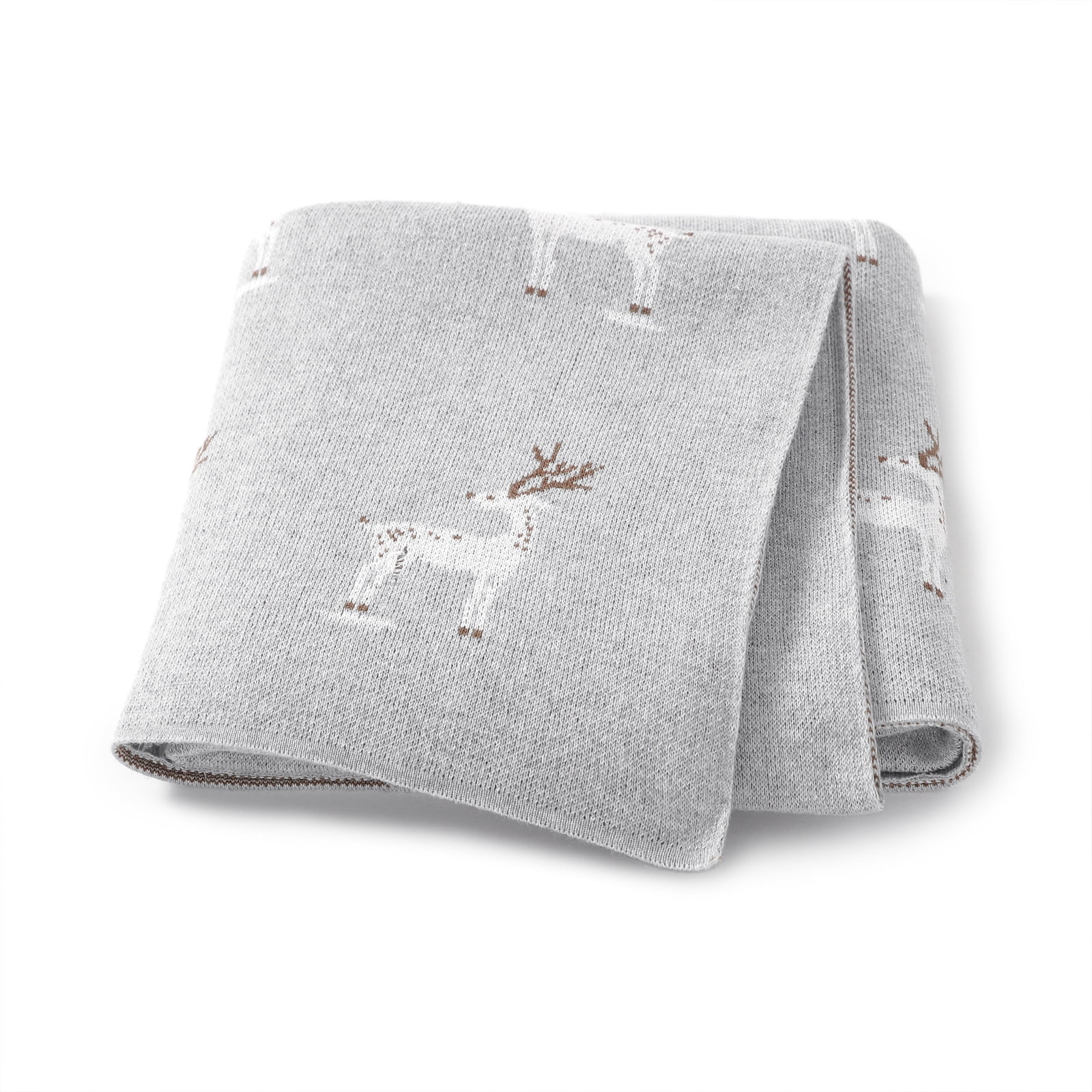 Cotton Baby Blanket Knitted Newborn Girl Boy Bedding Quilt 90*71CM ...