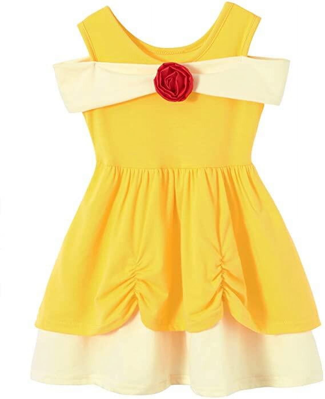 Cotton Fancy Gown for Baby Girls: Summer Princess Toddler Kids Party ...