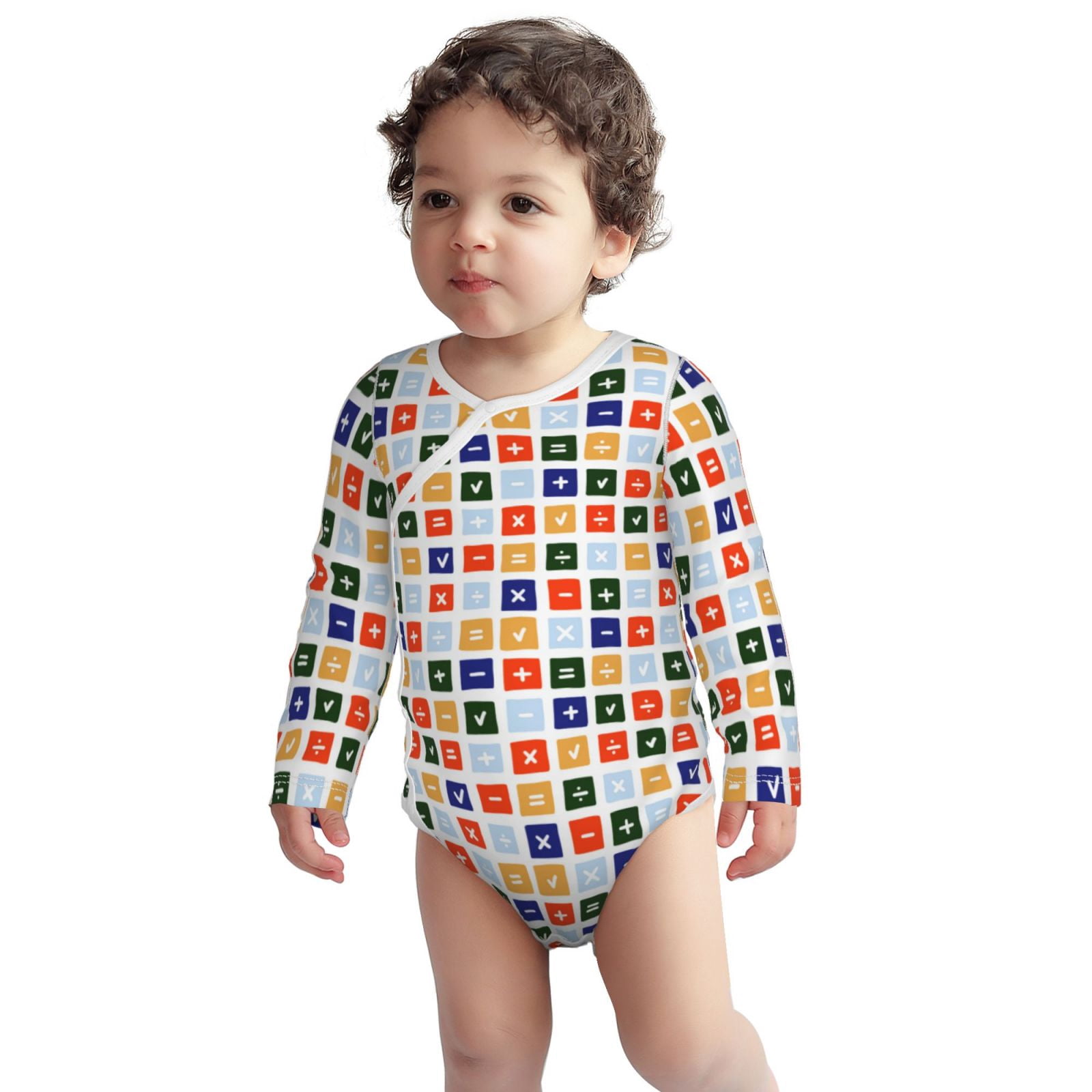 Cotton Baby Onsies, formula sign Unisex Newborn Baby Long Sleeve ...